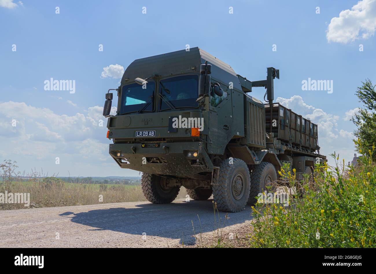British army MAN SV 8x8 Enhanced Pallet Load System (EPLS) that is ...