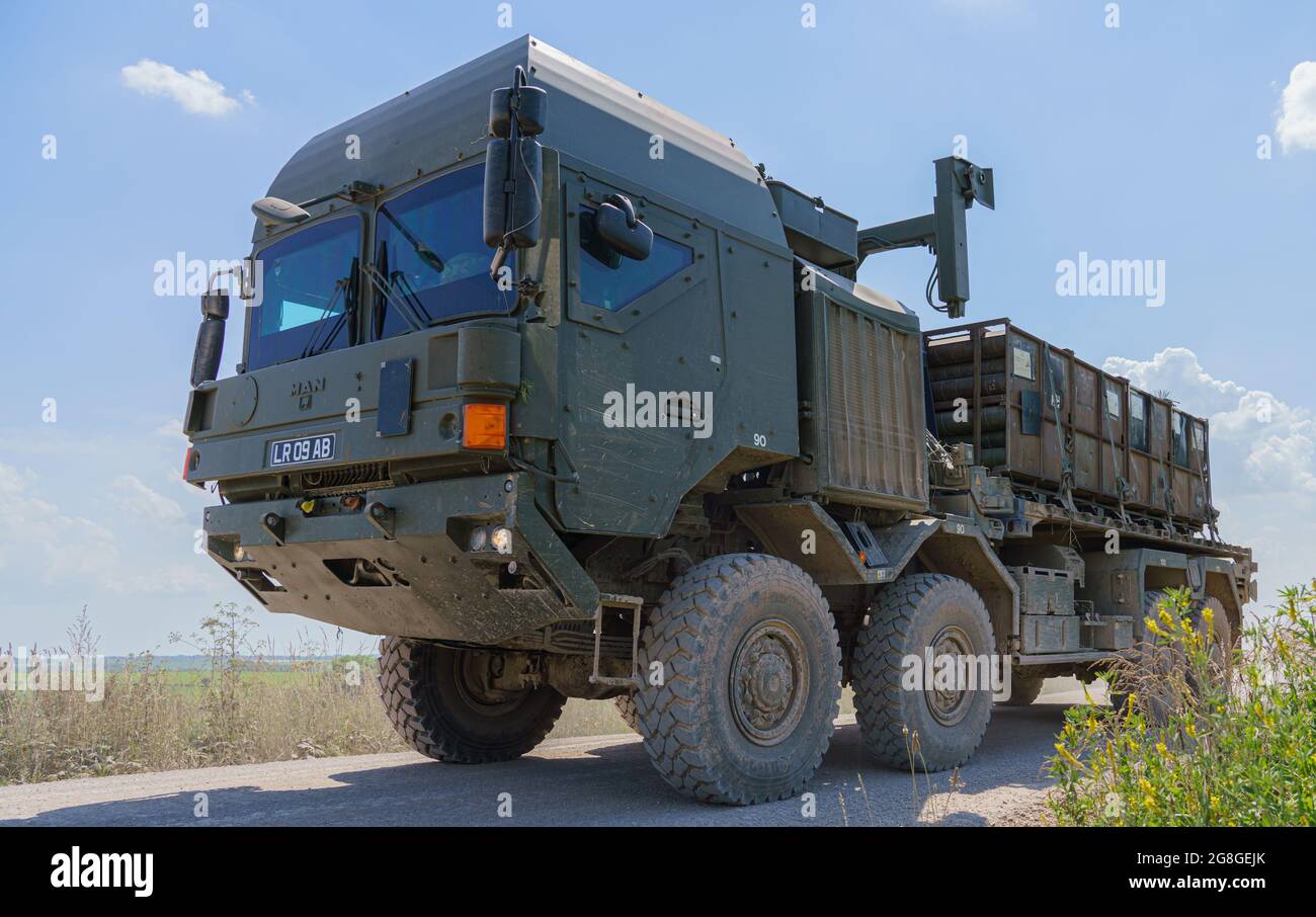 British army MAN SV 8x8 Enhanced Pallet Load System (EPLS) that is ...