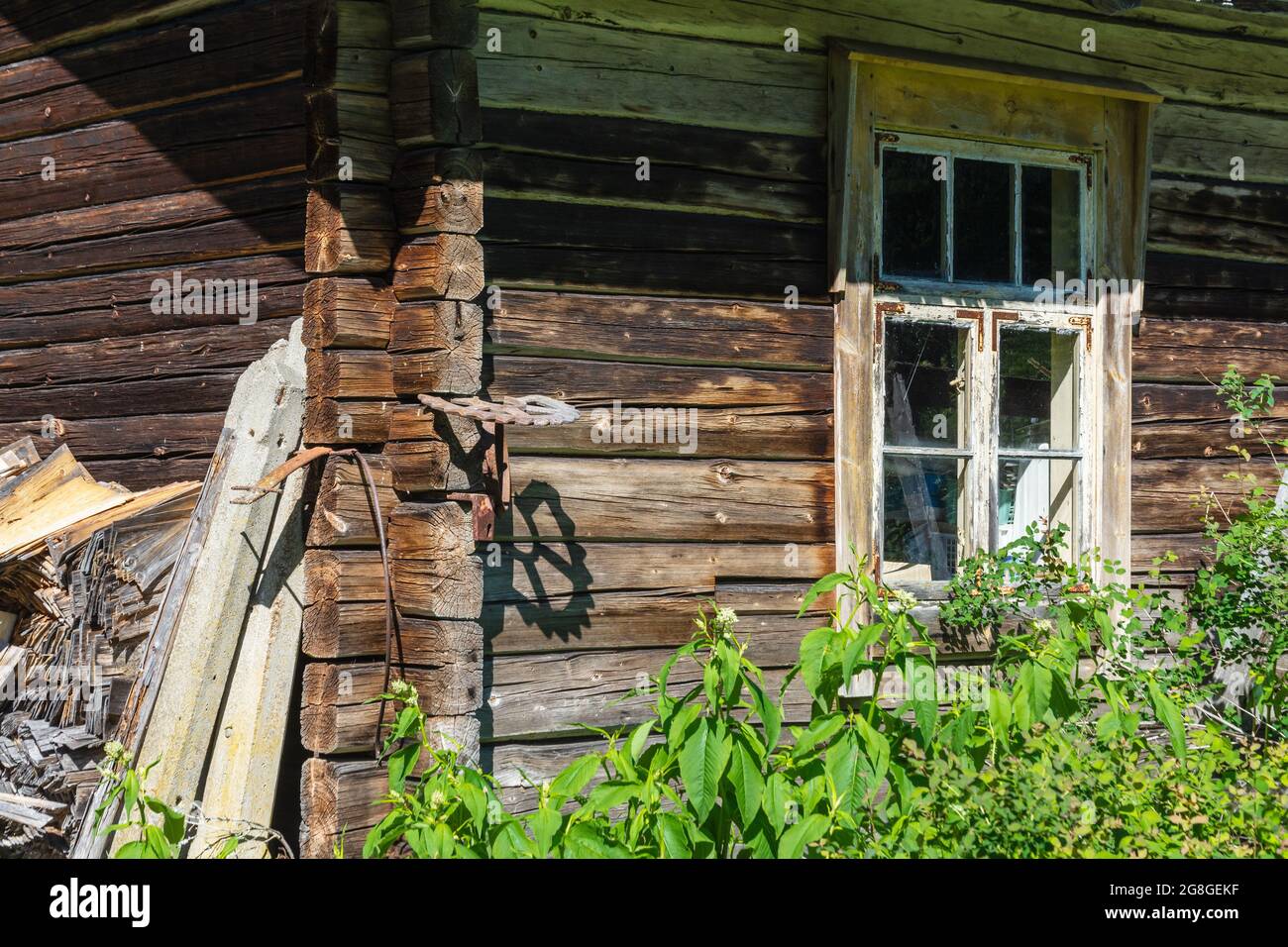 Log house finland not cabin hi-res stock photography and images - Alamy