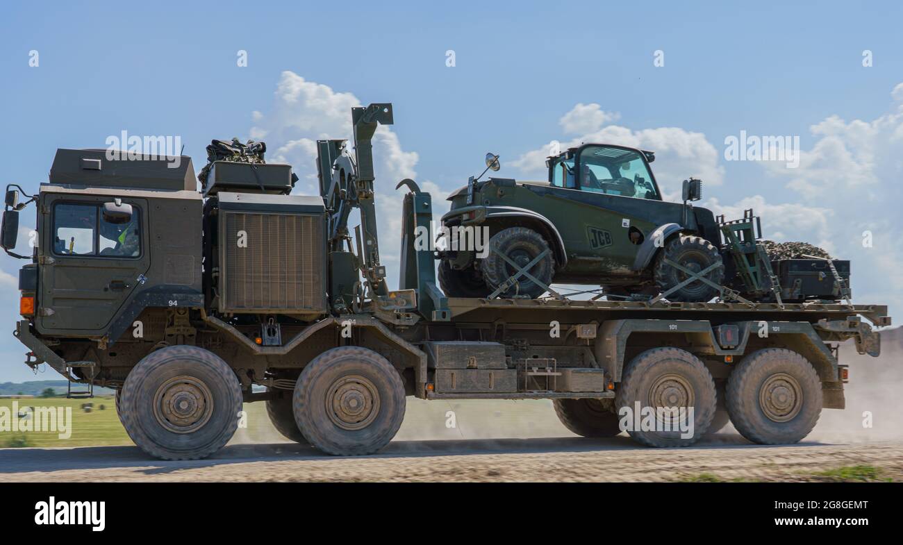 British army MAN SV 8x8 Enhanced Pallet Load System (EPLS) that is ...