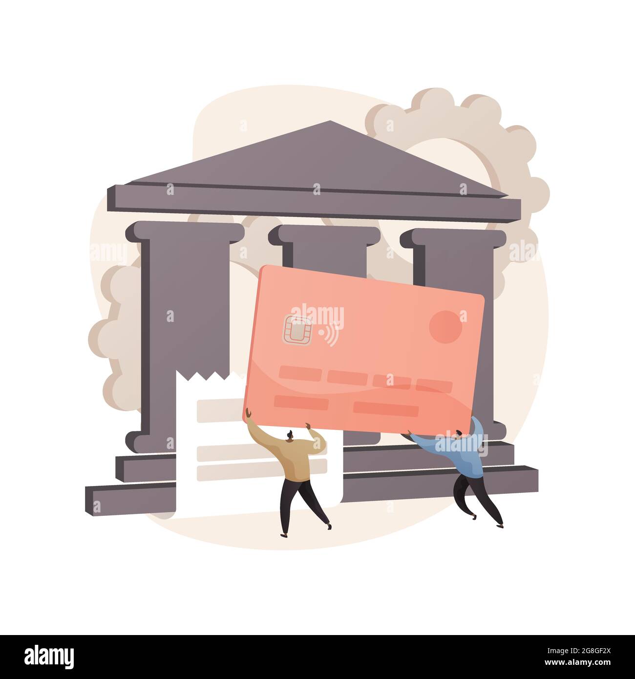 Banking operations abstract concept vector illustration Stock Vector ...