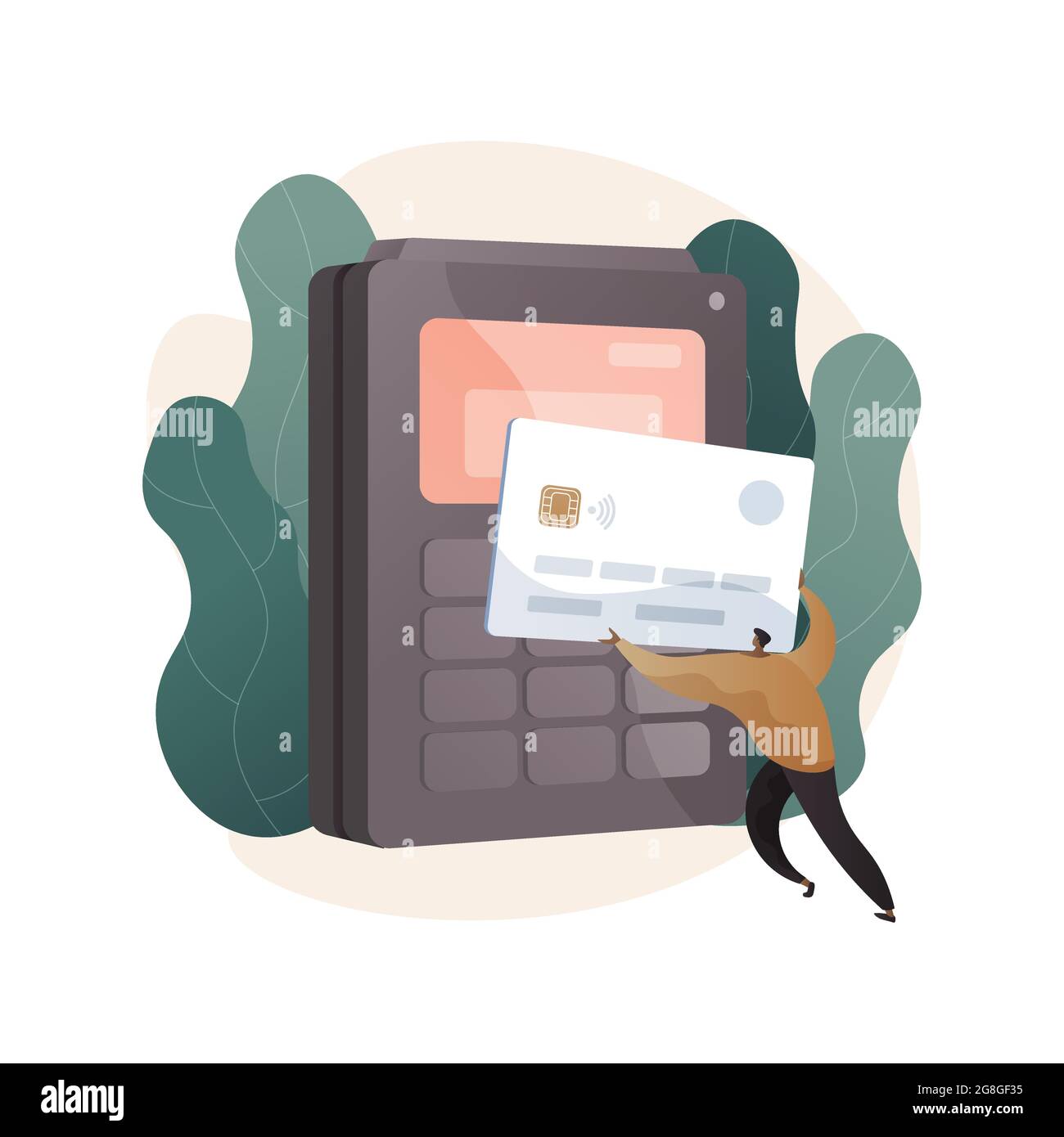 Payment processing abstract concept vector illustration Stock Vector ... Payment processing abstract concept vector illustration Stock Vector ...