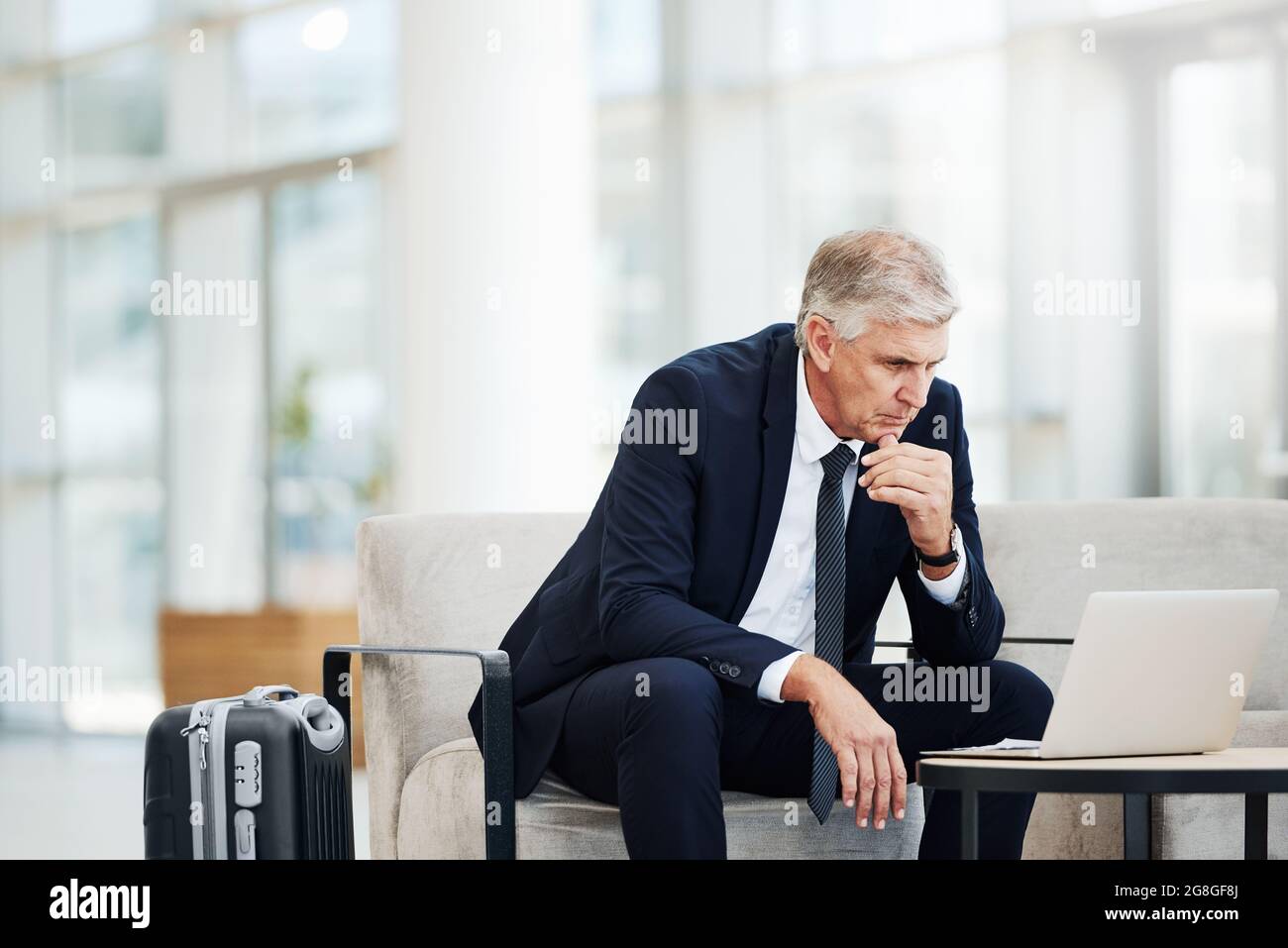 Checking that all the work for the day is correct Stock Photo - Alamy