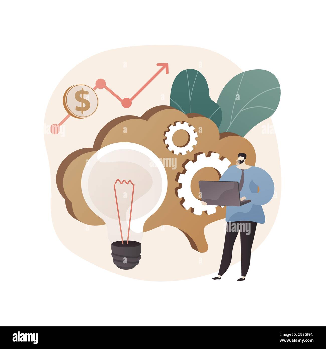 Business intelligence abstract concept vector illustration Stock Vector ...
