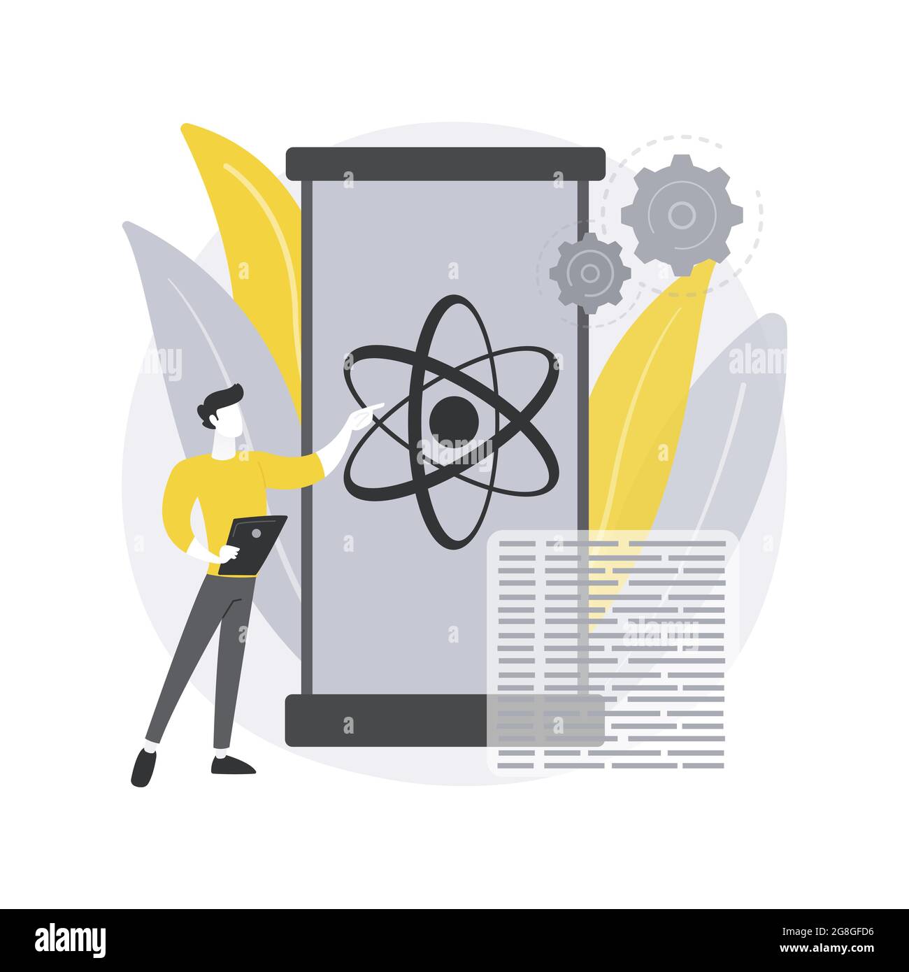 Quantum Computing Abstract Concept Vector Illustration Stock Vector Image And Art Alamy