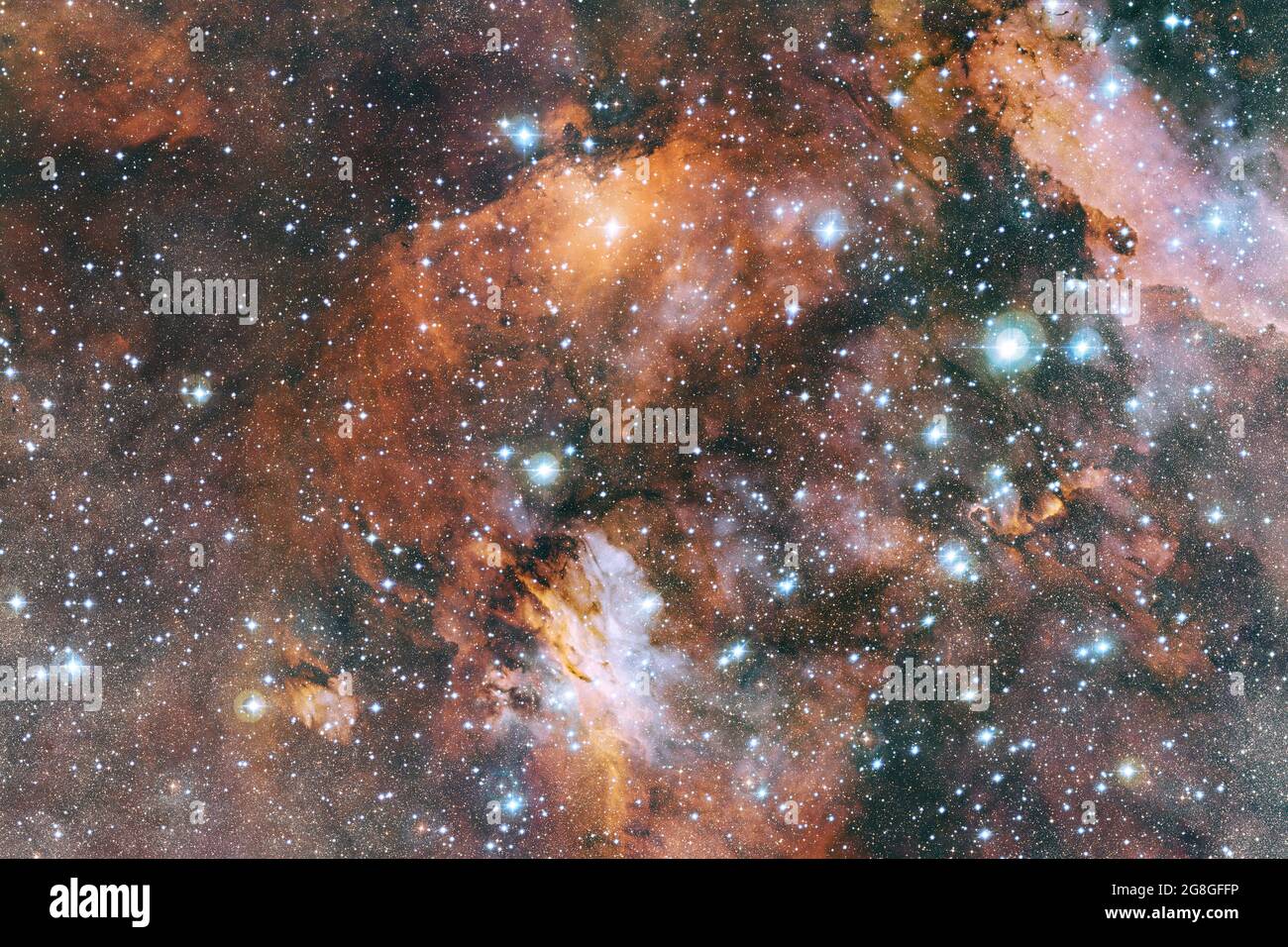 Beautiful galaxy somewhere in deep space. Cosmic wallpaper. Elements of ...