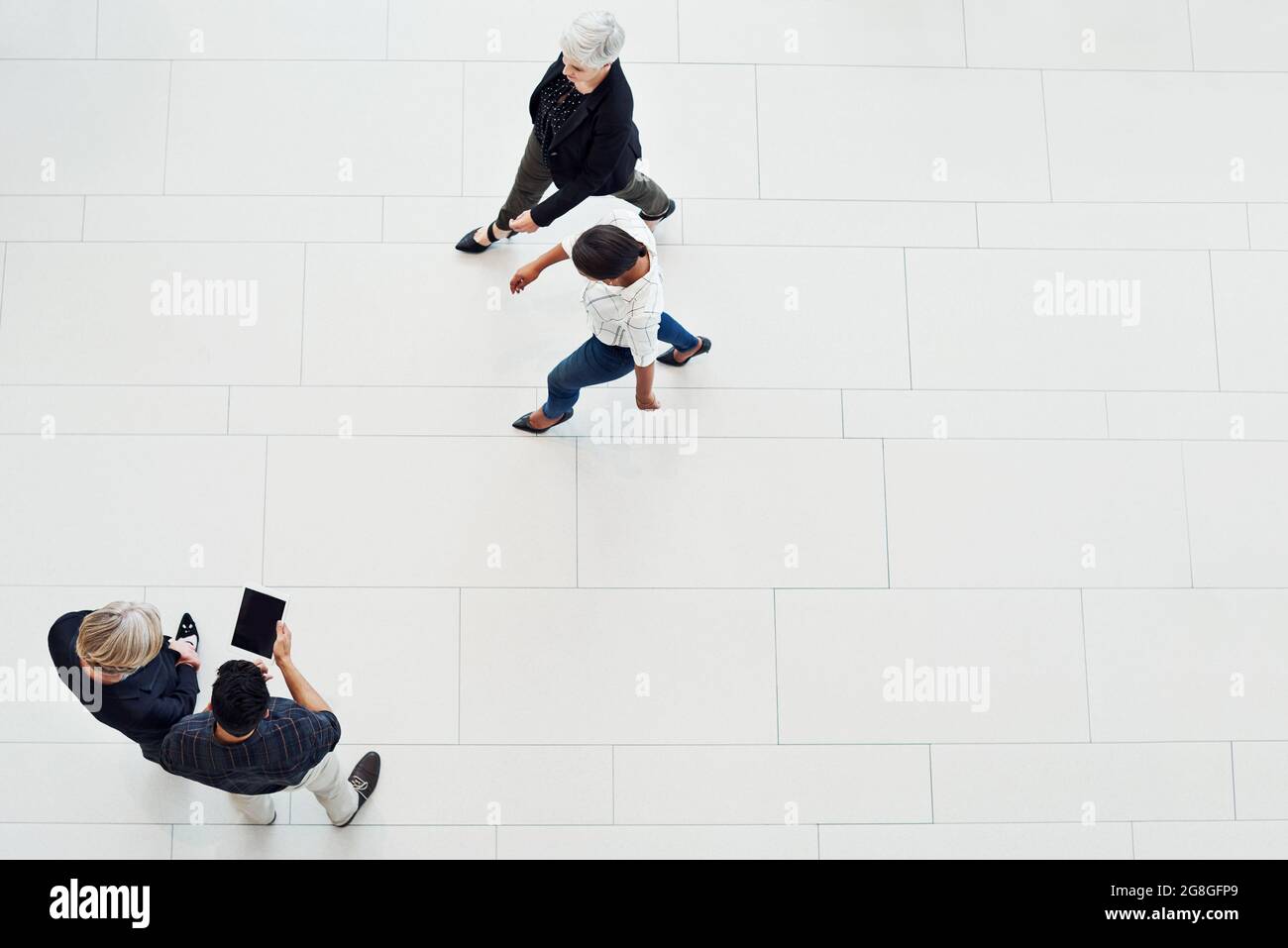 Taking the right steps towards success Stock Photo - Alamy
