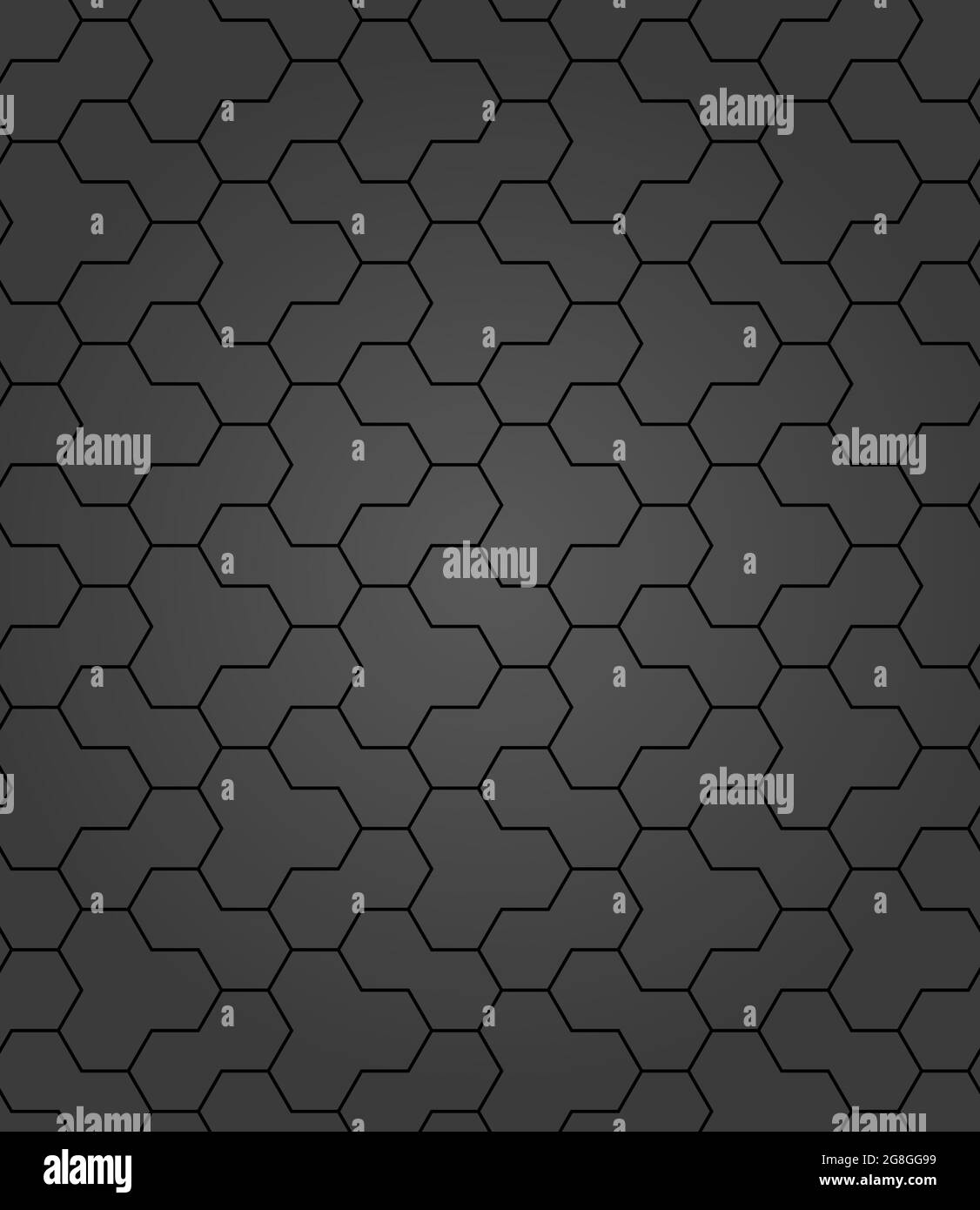 Geometric abstract vector hexagonal background. Geometric modern dark ...