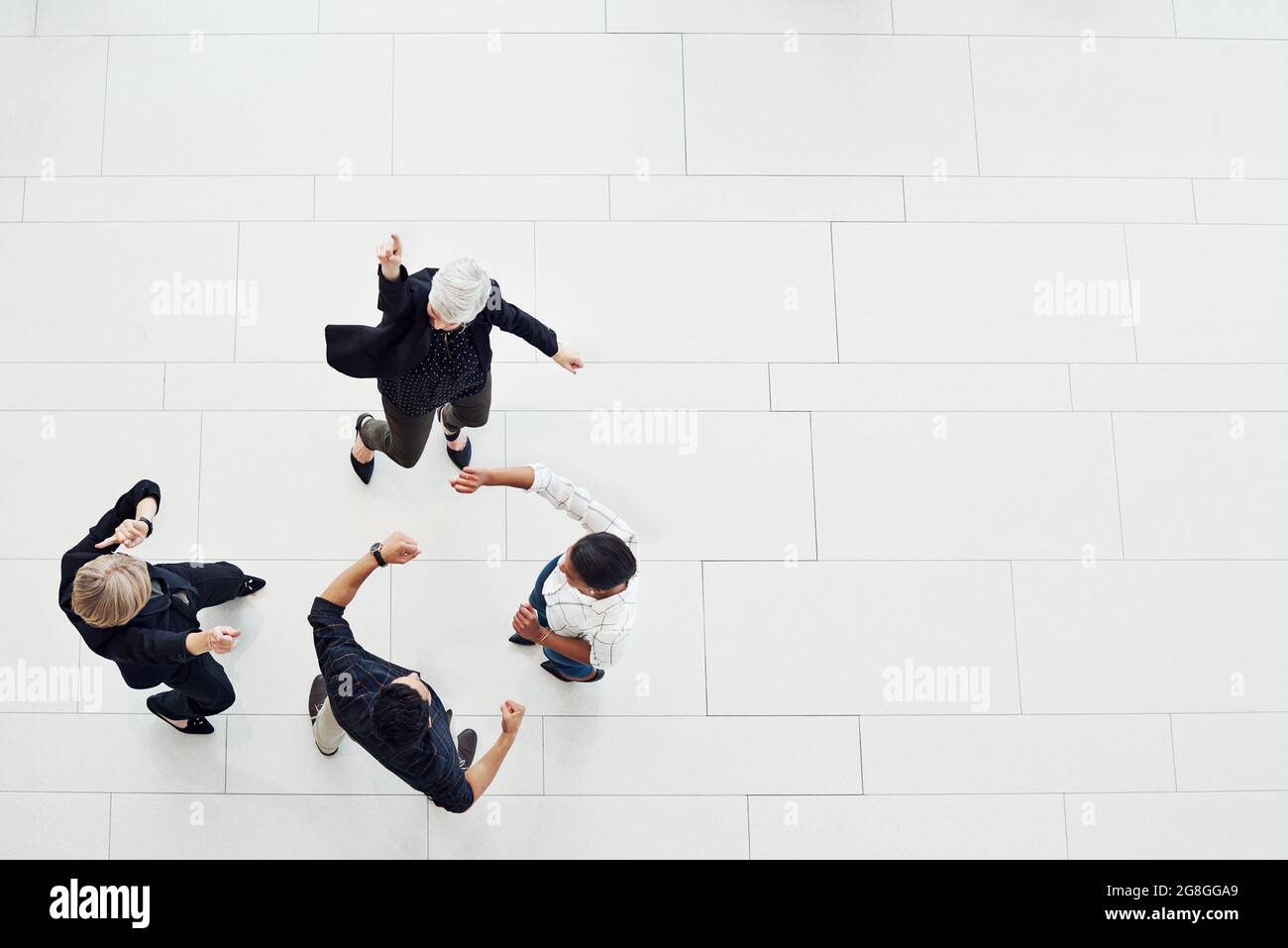 Feeling the spirit of teamwork and success Stock Photo - Alamy
