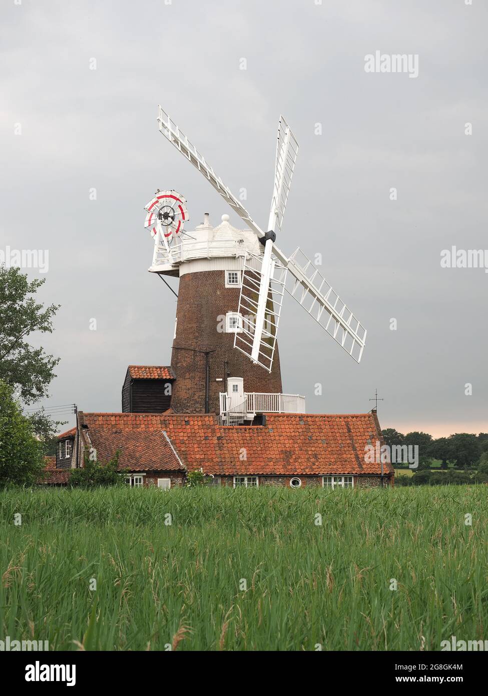 View of Cley Windmill a boutique hotel and restaurant at Cley next the ...