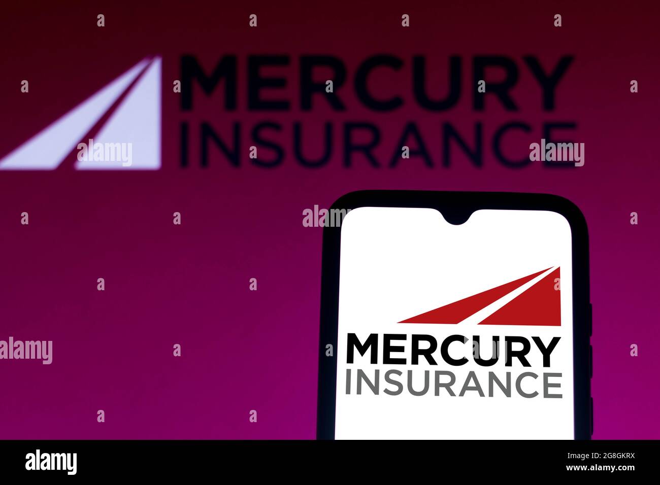 Mercury insurance logo hi-res stock photography and images - Alamy