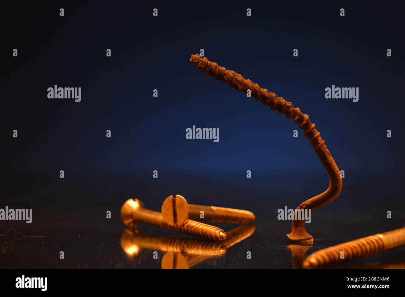 Bent Screw High Resolution Stock Photography and Images - Alamy