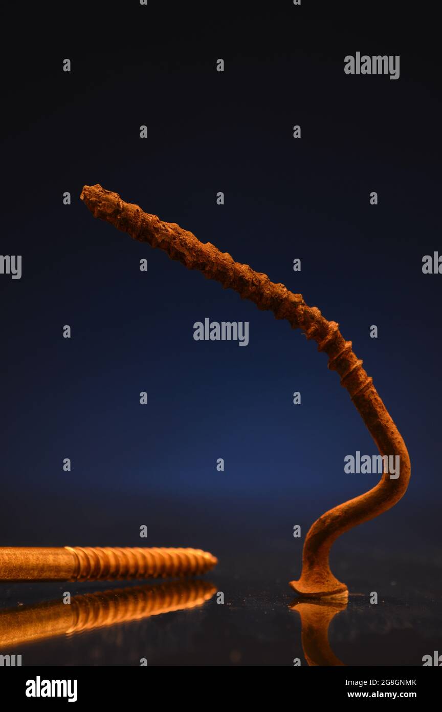 Bent Screw High Resolution Stock Photography and Images - Alamy