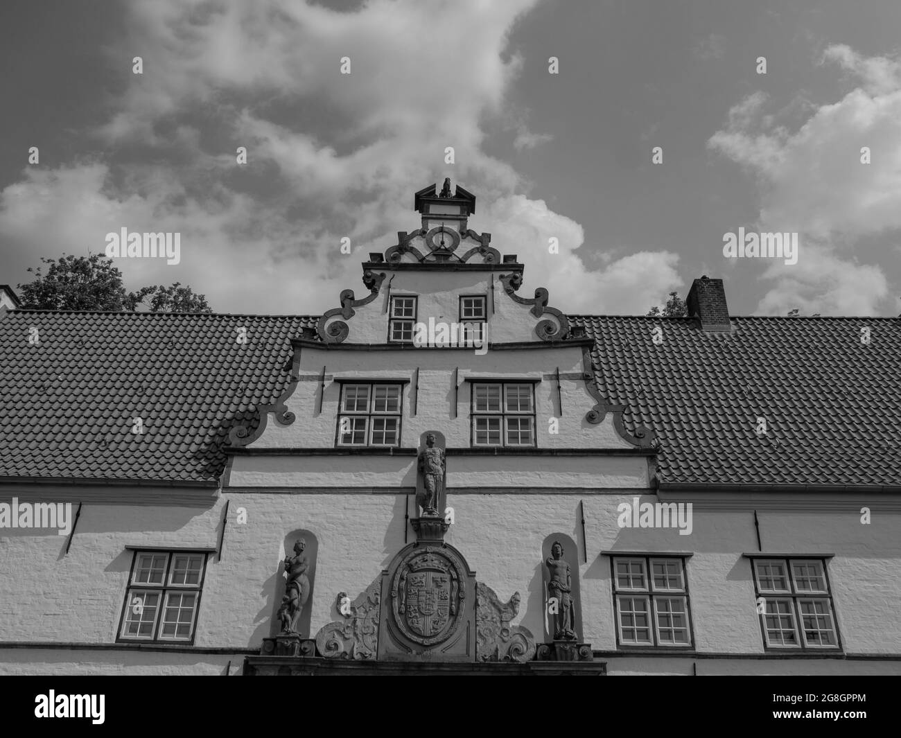 the city of husum at the north sea Stock Photo - Alamy