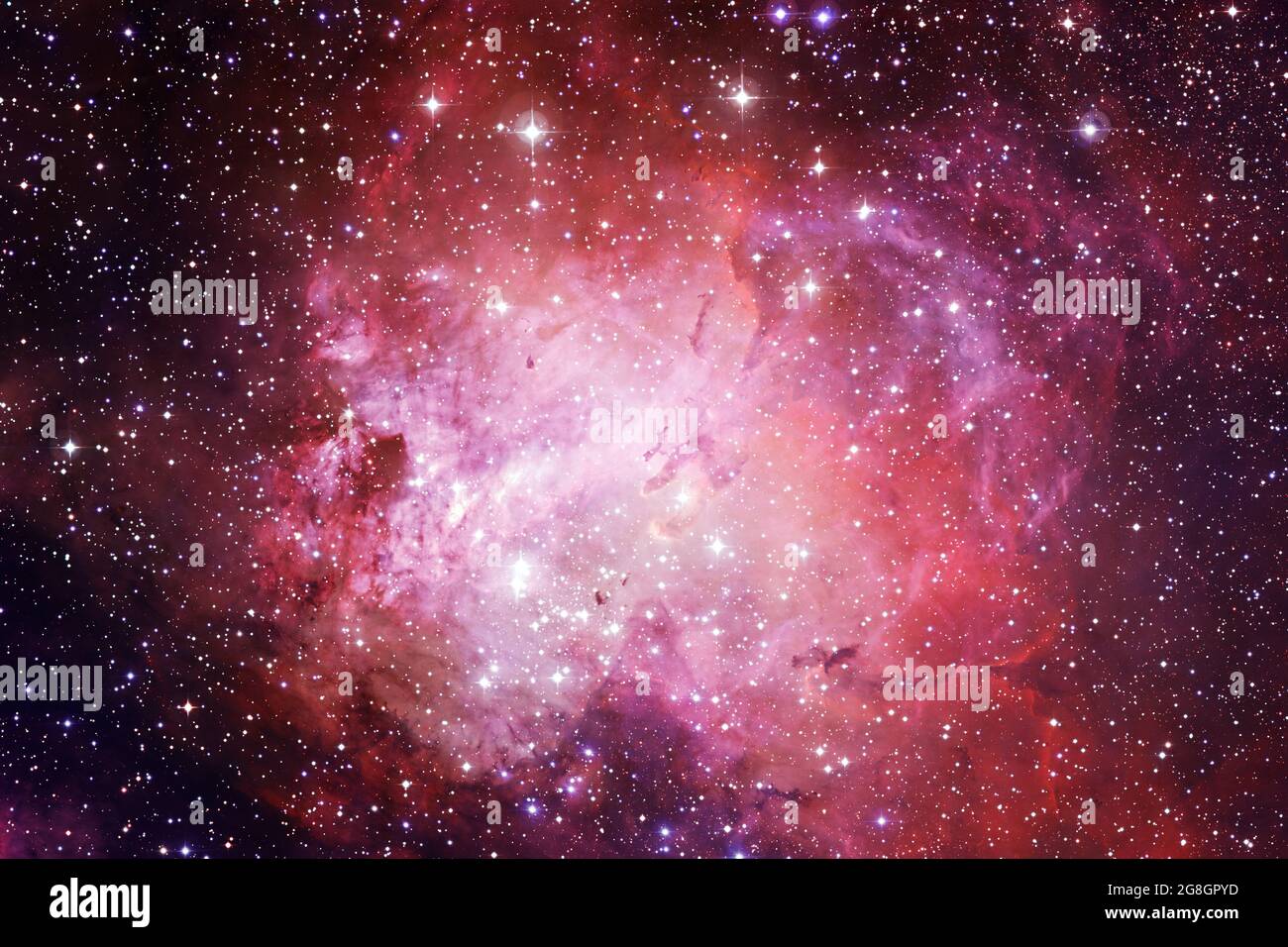 Cluster of stars. Starfield. Nebula. Elements of this image furnished ...