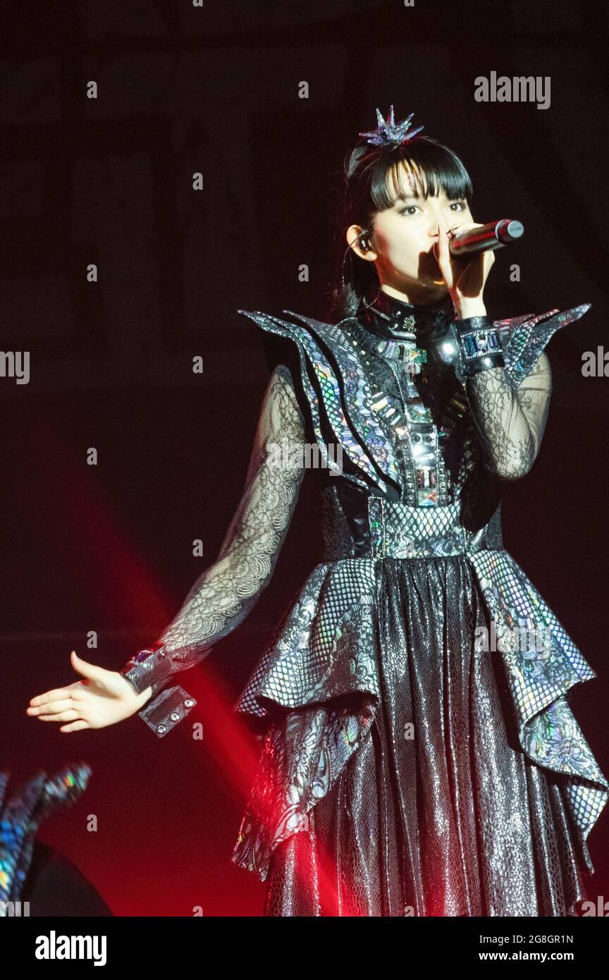 Japanese kawaii metal band BabyMetal live in concert at London's ...