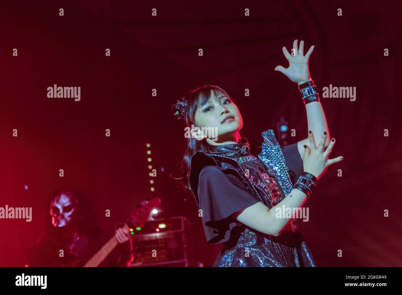 Japanese kawaii metal band BabyMetal live in concert at London's ...