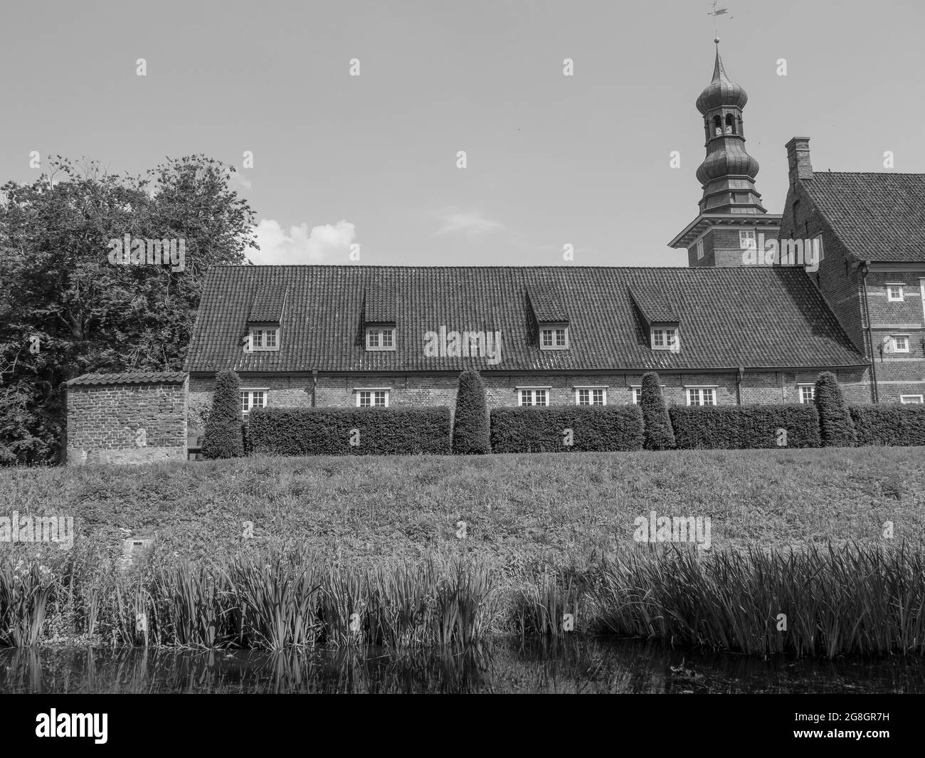 the city of husum at the north sea Stock Photo - Alamy