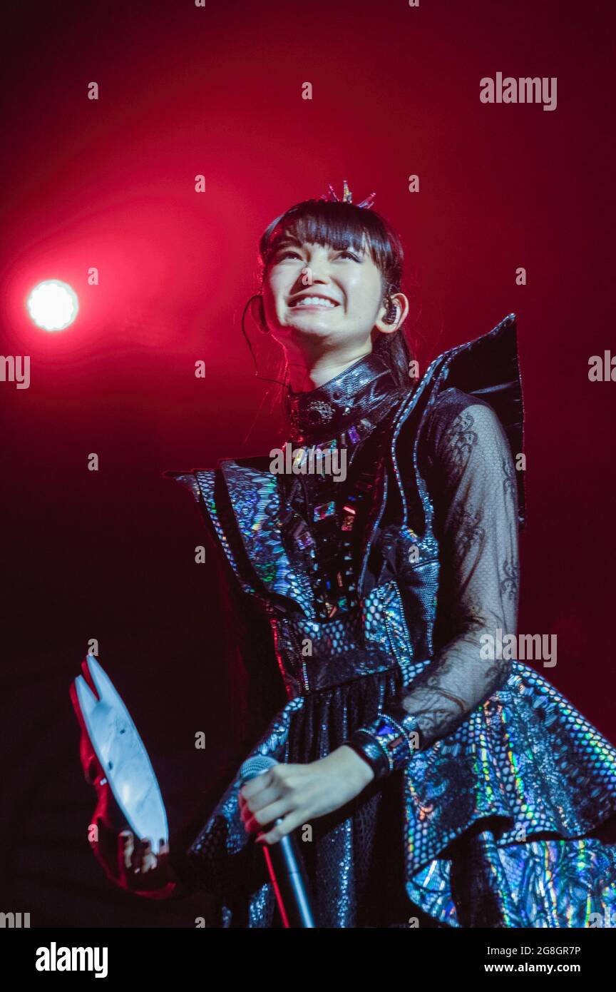 Japanese kawaii metal band BabyMetal live in concert at London's ...