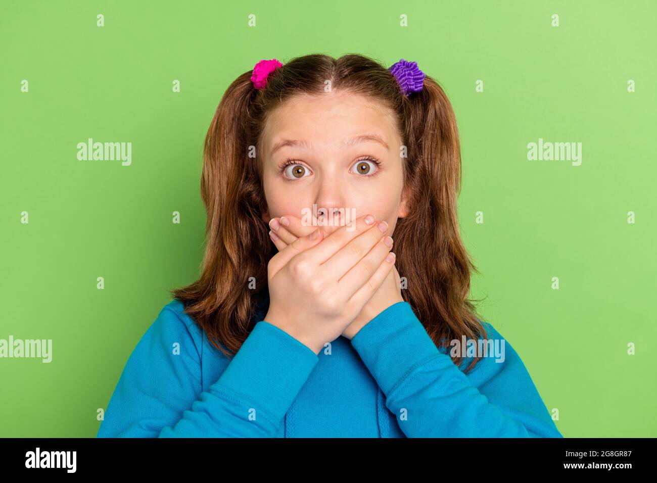 Scared Little Girl Face