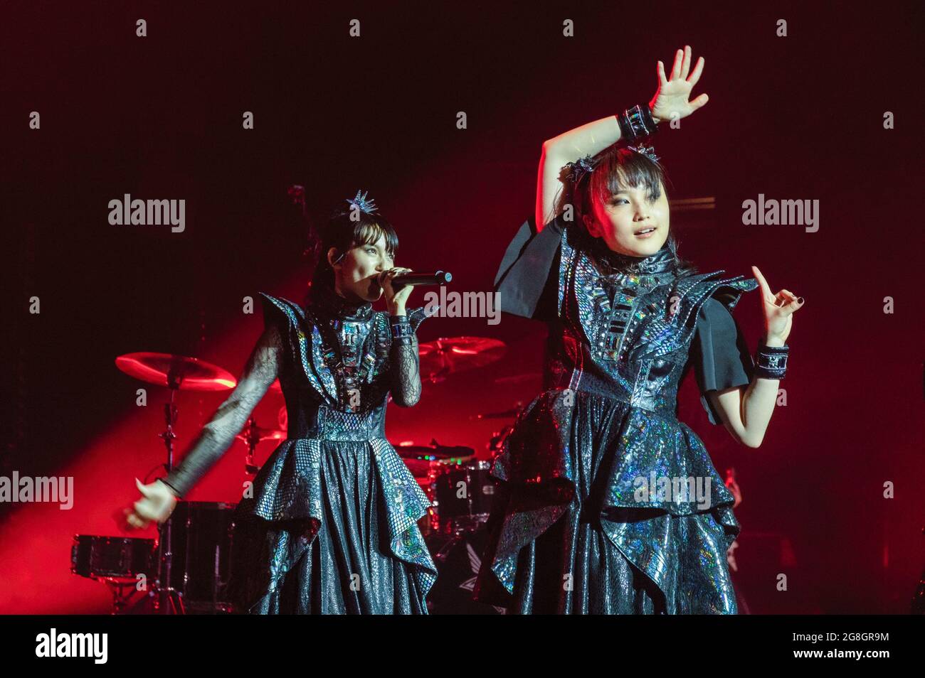 Japanese kawaii metal band BabyMetal live in concert at London's ...