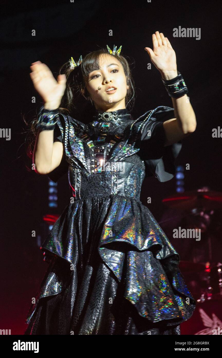 Japanese kawaii metal band BabyMetal live in concert at London's ...
