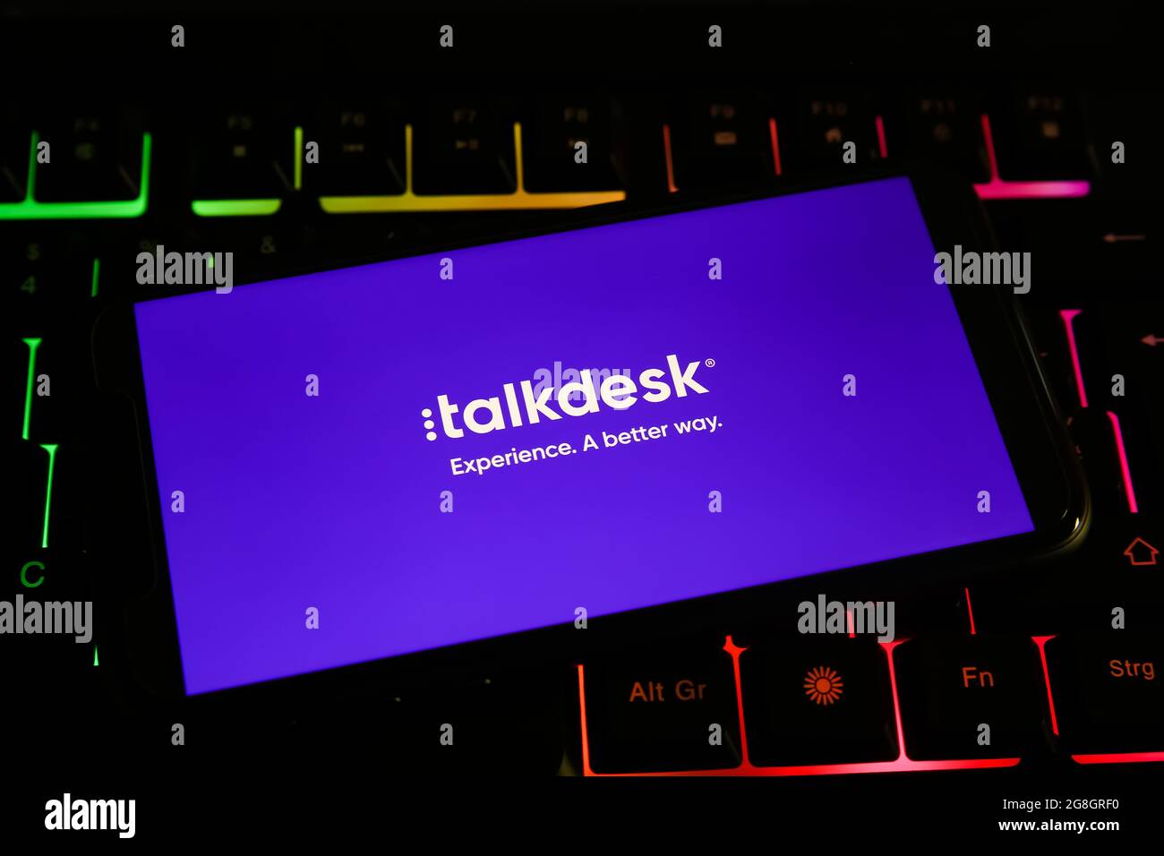 Talkdesk logo hi-res stock photography and images - Alamy