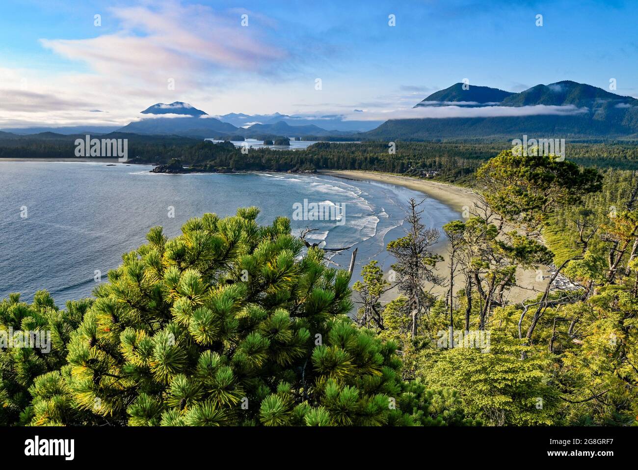 Cox Bay Beach, Tofino, Clayoquot Sound, Vancouver Island, British ...