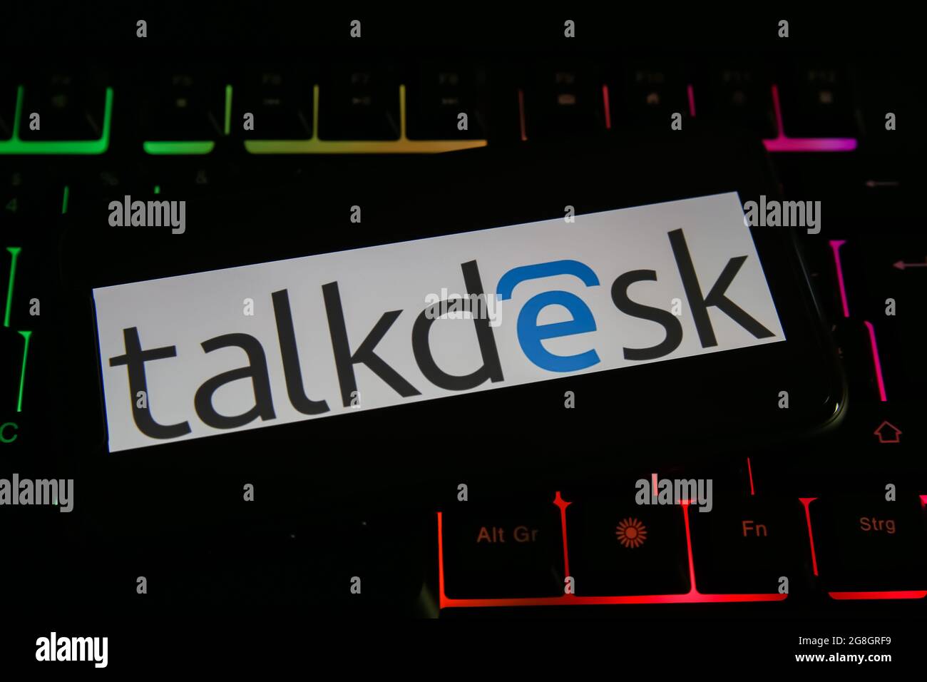 Talkdesk logo hi-res stock photography and images - Alamy