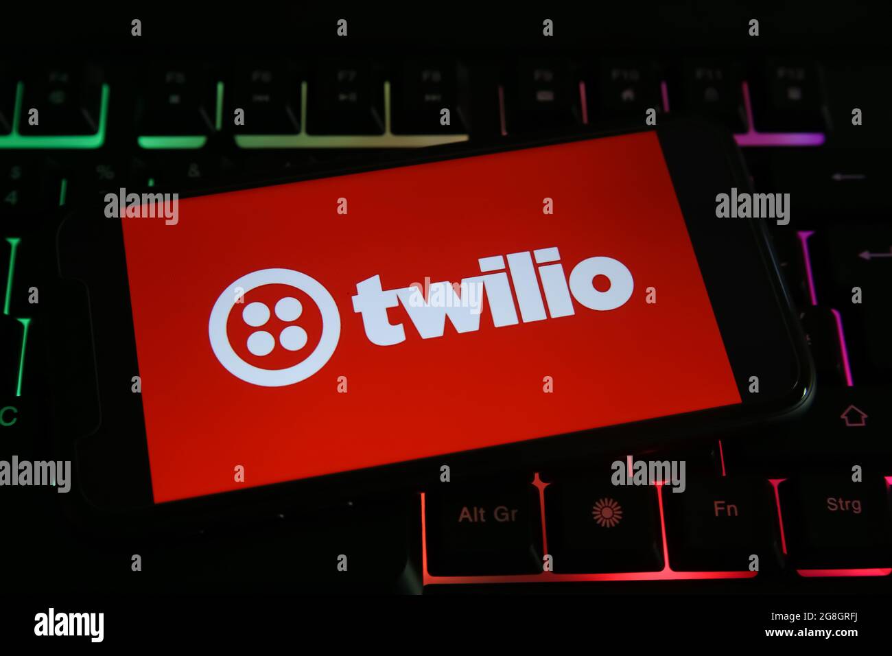 Twilio logo hi-res stock photography and images - Alamy