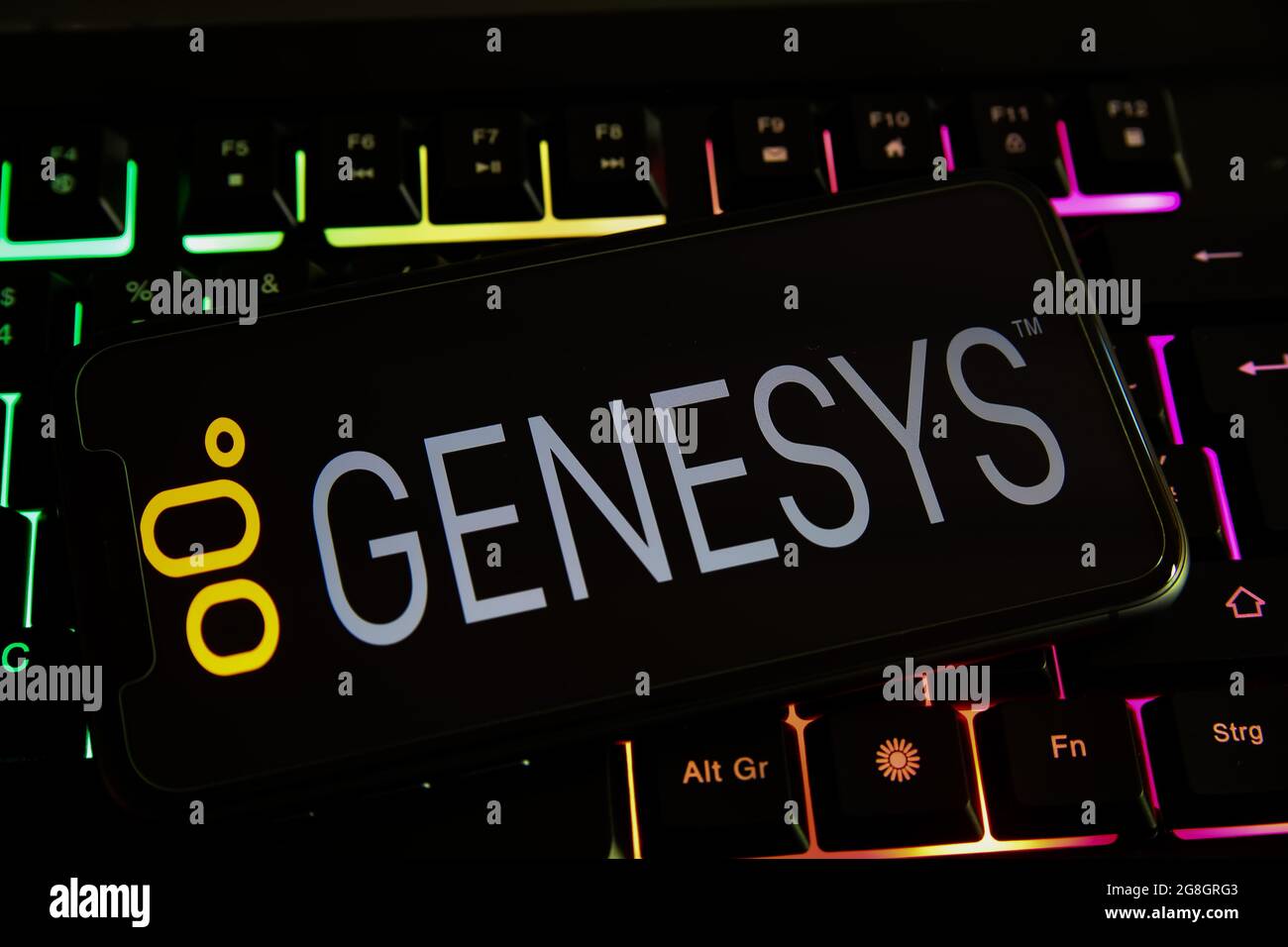 Genesys logo hi-res stock photography and images - Alamy