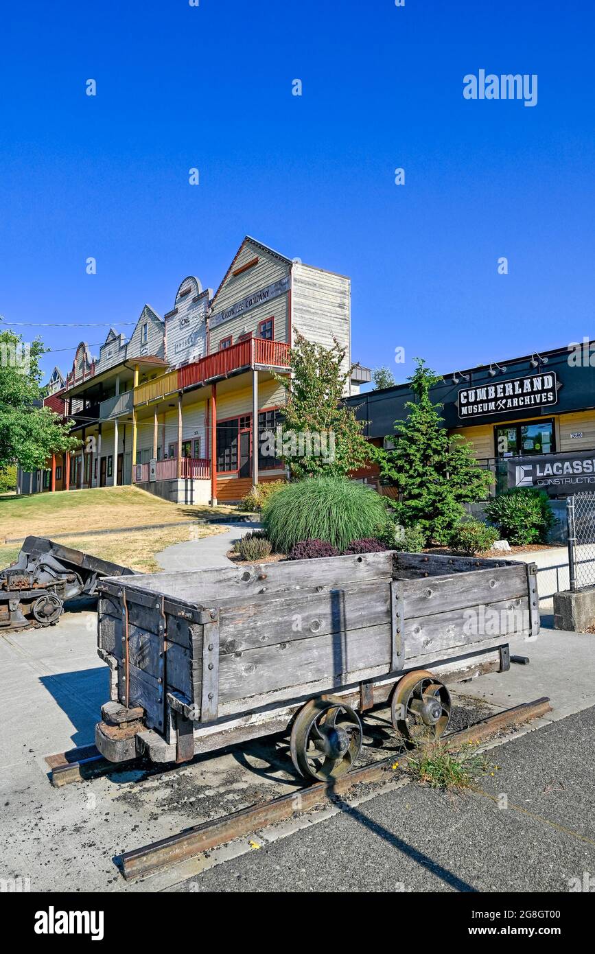 Coal car, Cumberland Cultural Centre, Cumberland, Vancouver Island ...