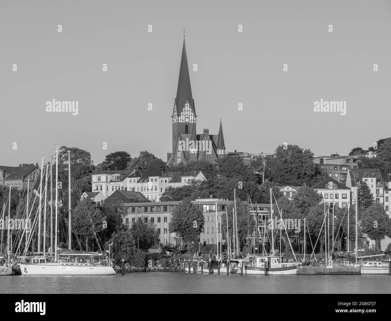 Flensburg city at the baltic sea Stock Photo - Alamy