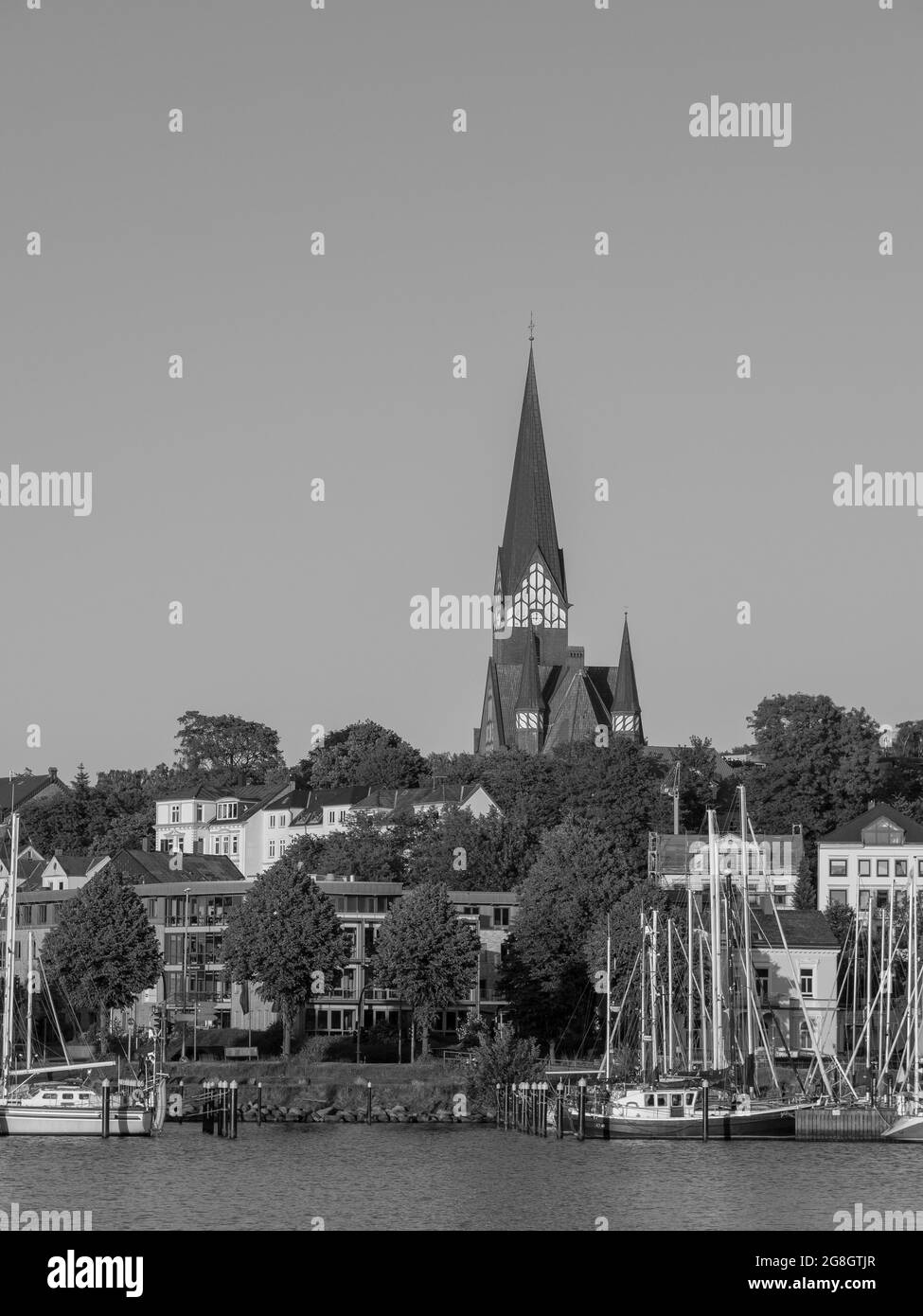 Flensburg city at the baltic sea Stock Photo - Alamy