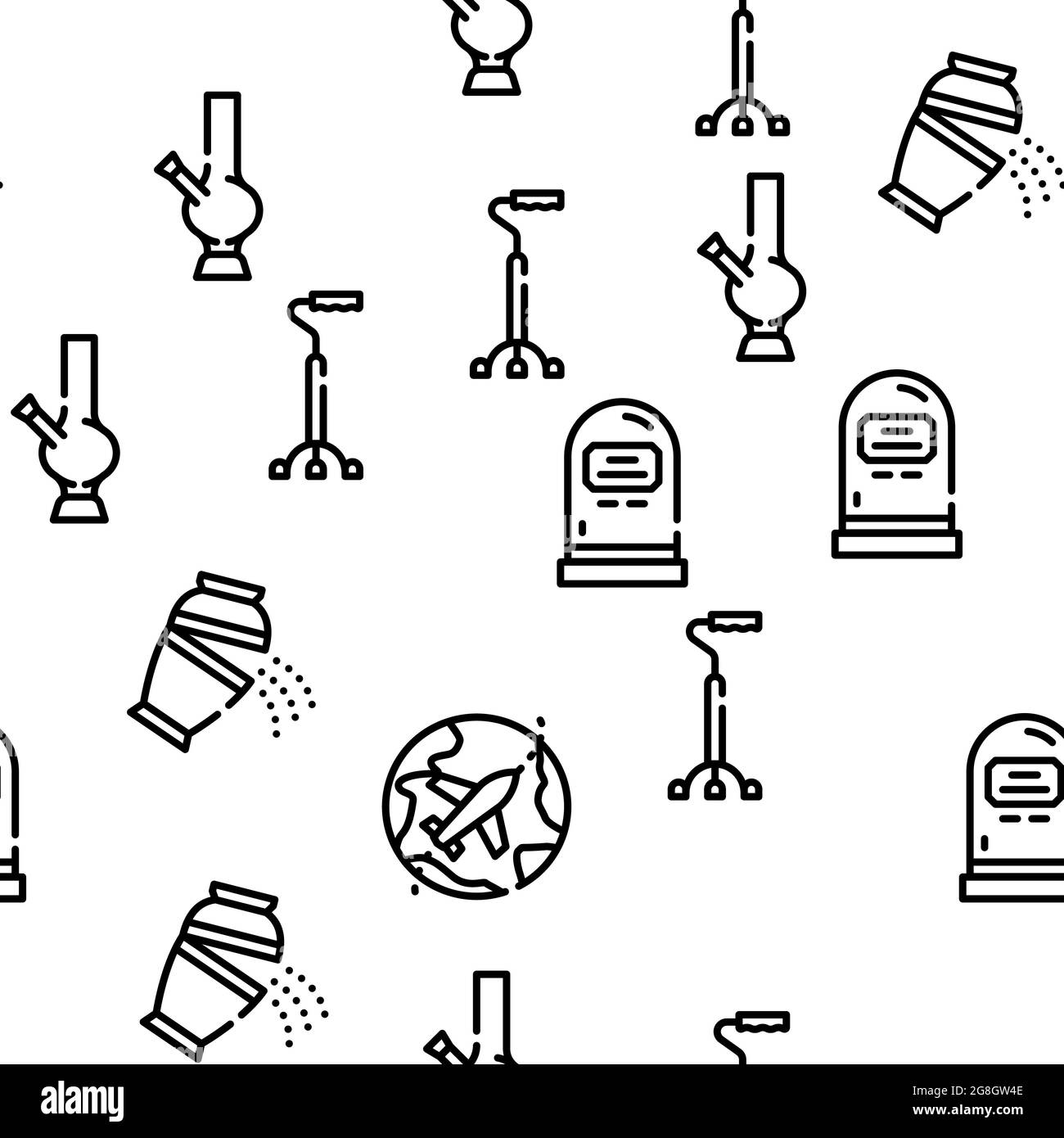 Life Cycle People Vector Seamless Pattern Stock Vector Image & Art - Alamy