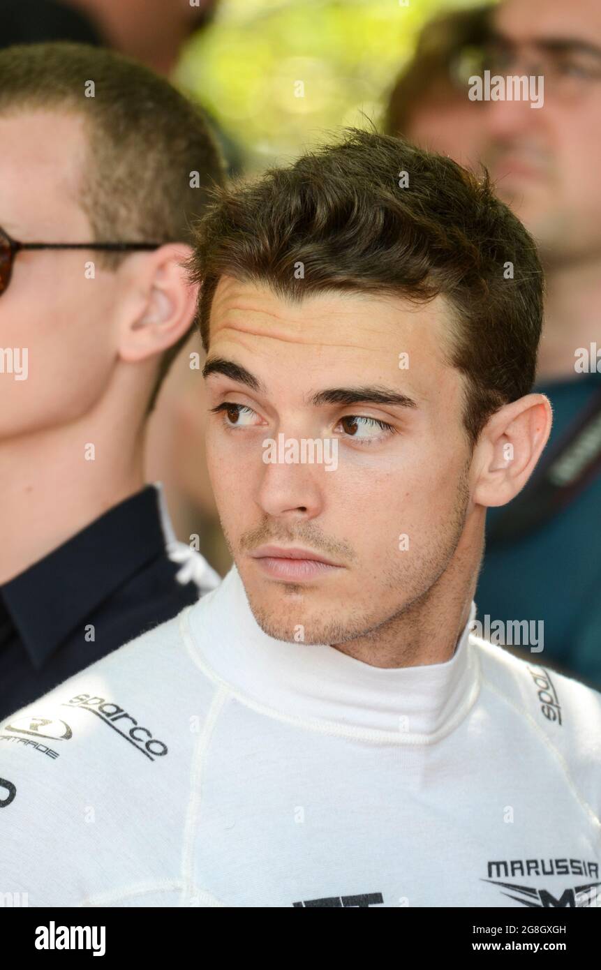 Jules Bianchi, French motor racing driver who drove for Marussia F1 in ...