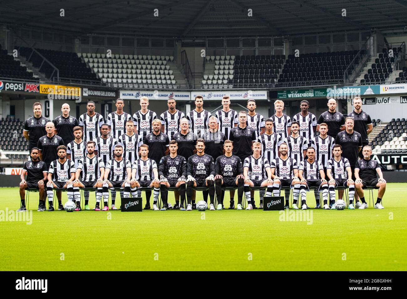ALMELO, Erve Asito, 19-07-2021, photocall Heracles, season 2021/2022 ...