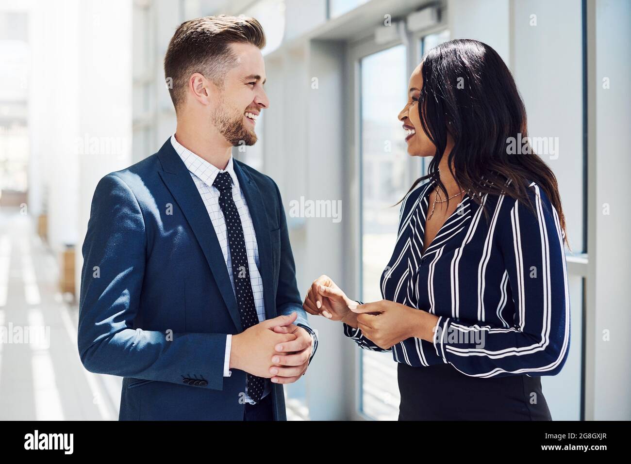 Two great minds thinking alike Stock Photo - Alamy