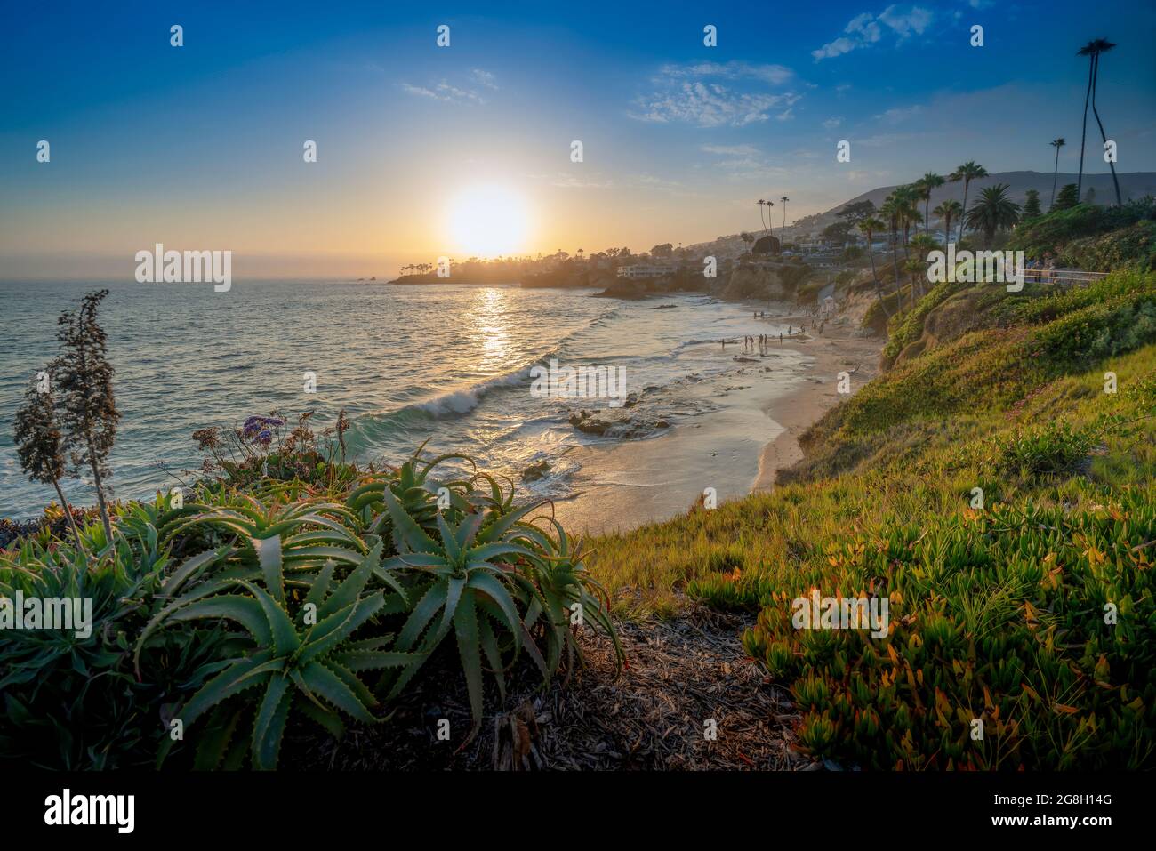 Laguna Beach California Look Out Point Stock Photo - Alamy