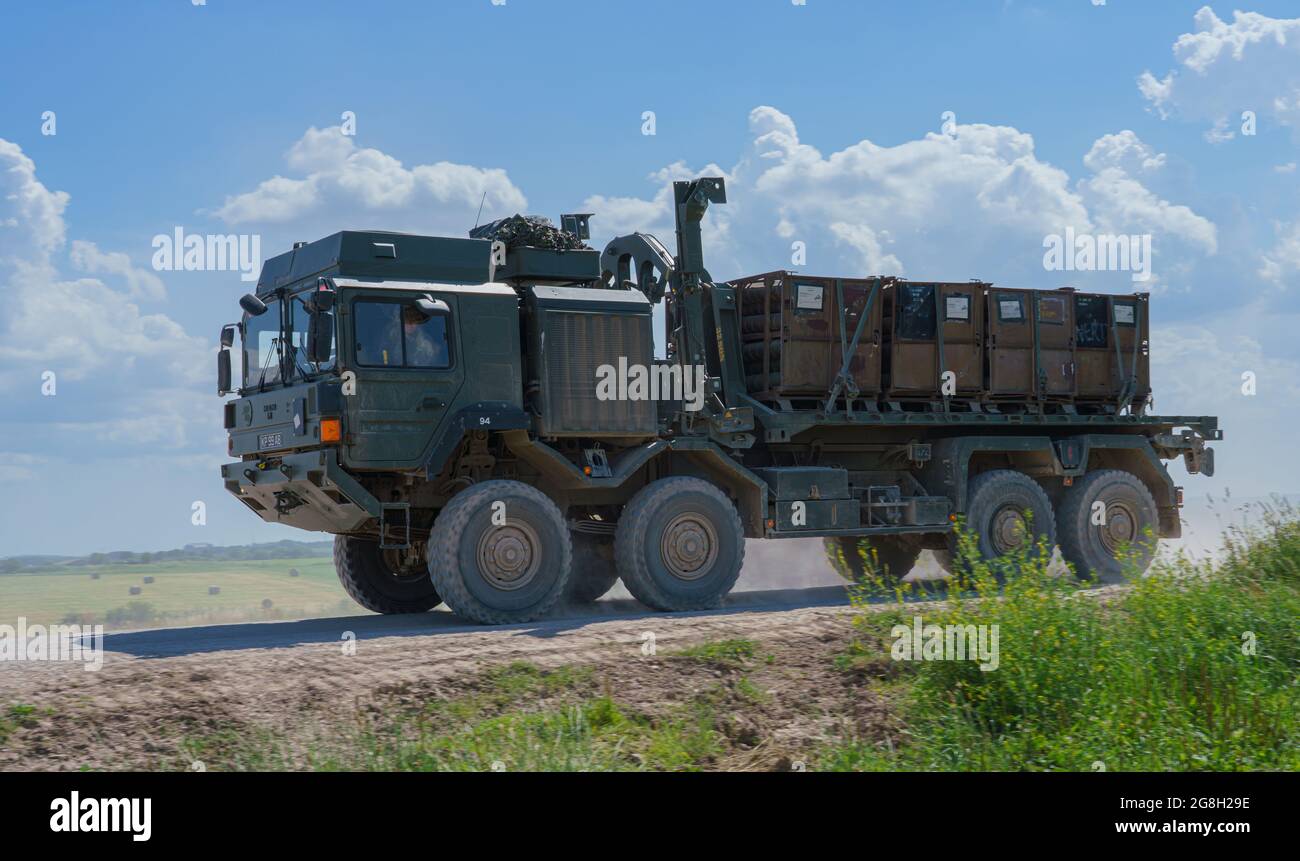 British army MAN SV 8x8 Enhanced Pallet Load System (EPLS) that is ...