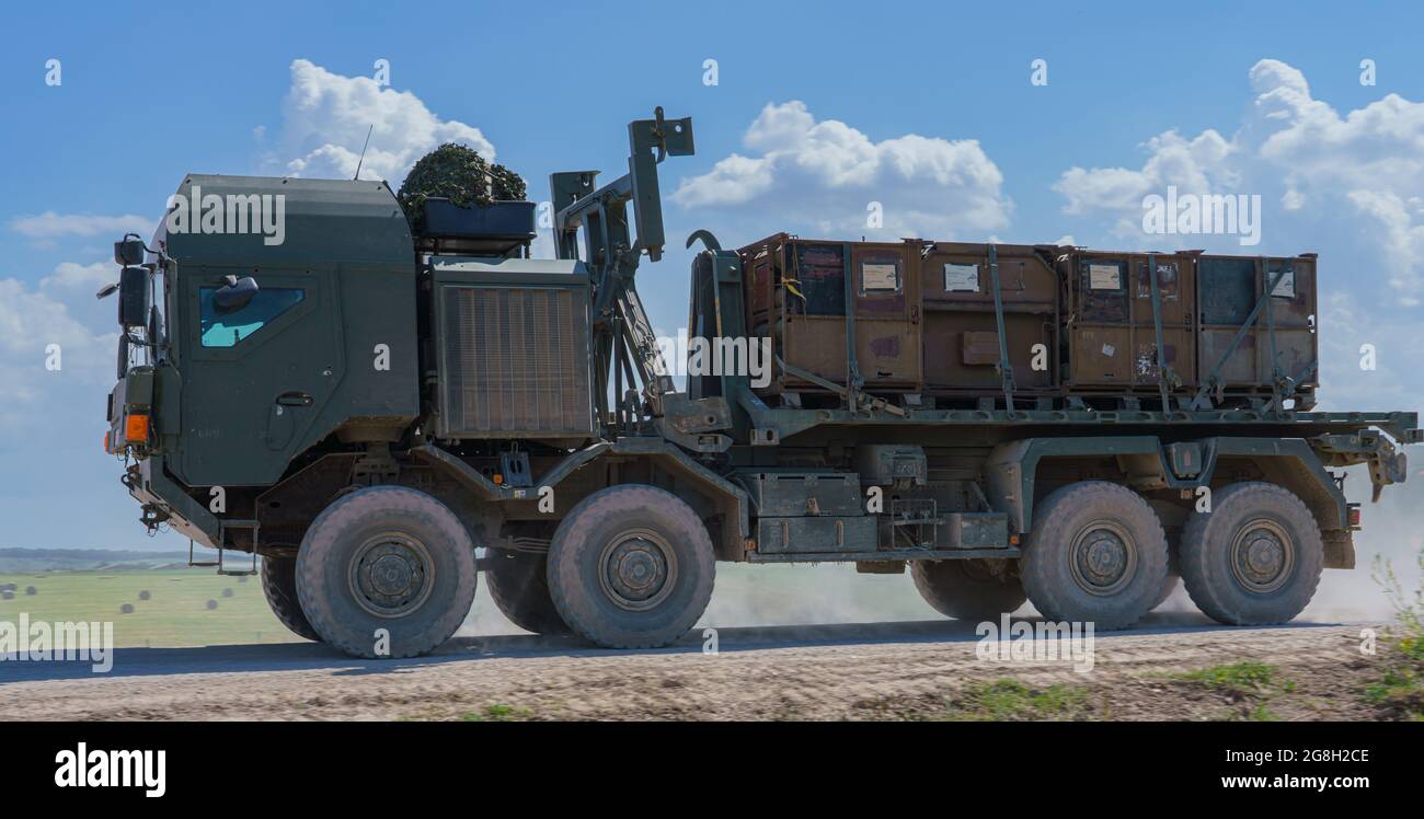 British army MAN SV 8x8 Enhanced Pallet Load System (EPLS) that is ...