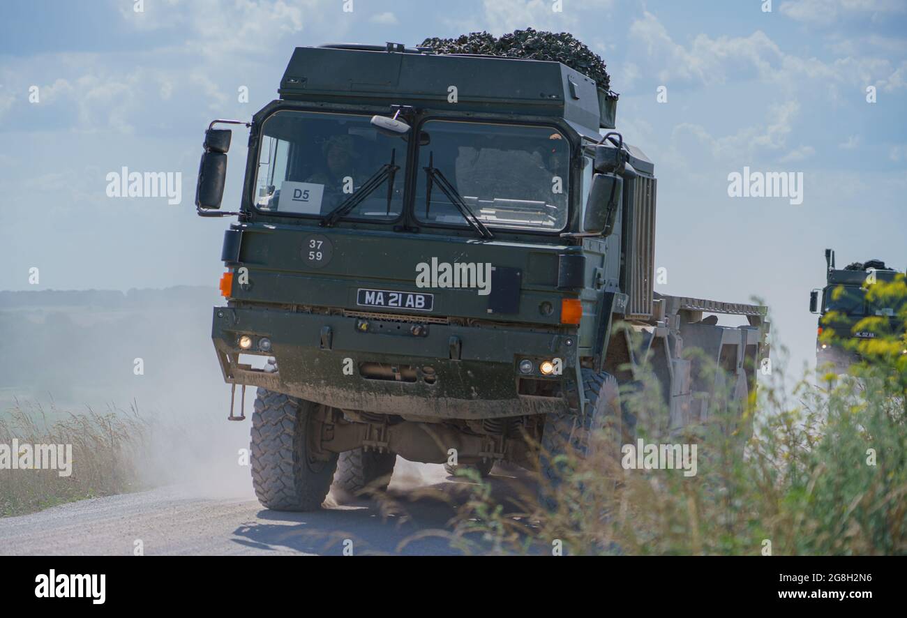 British army MAN SV 8x8 Enhanced Pallet Load System (EPLS) that is ...