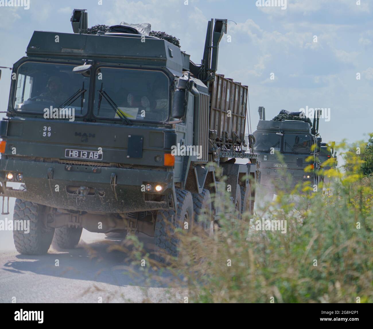 British army MAN SV 8x8 Enhanced Pallet Load System (EPLS) that is ...