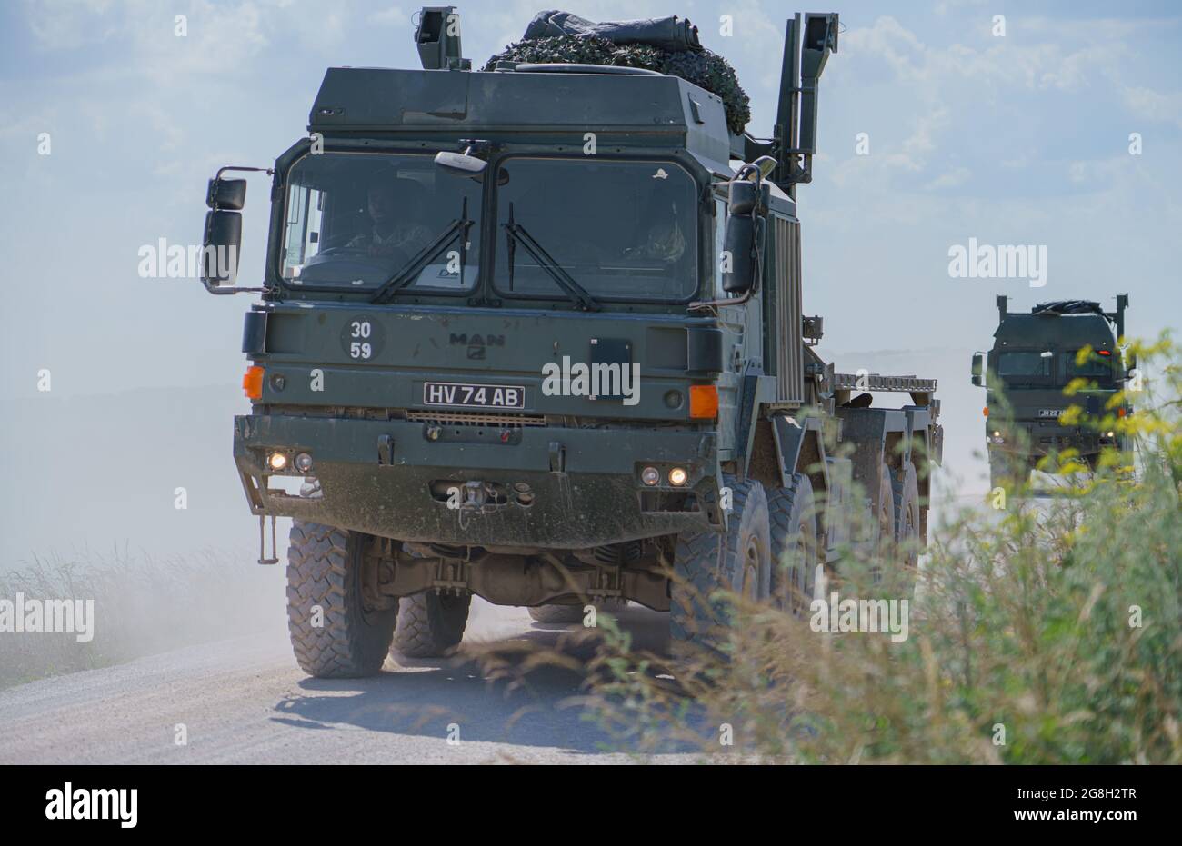 British army MAN SV 8x8 Enhanced Pallet Load System (EPLS) that is ...