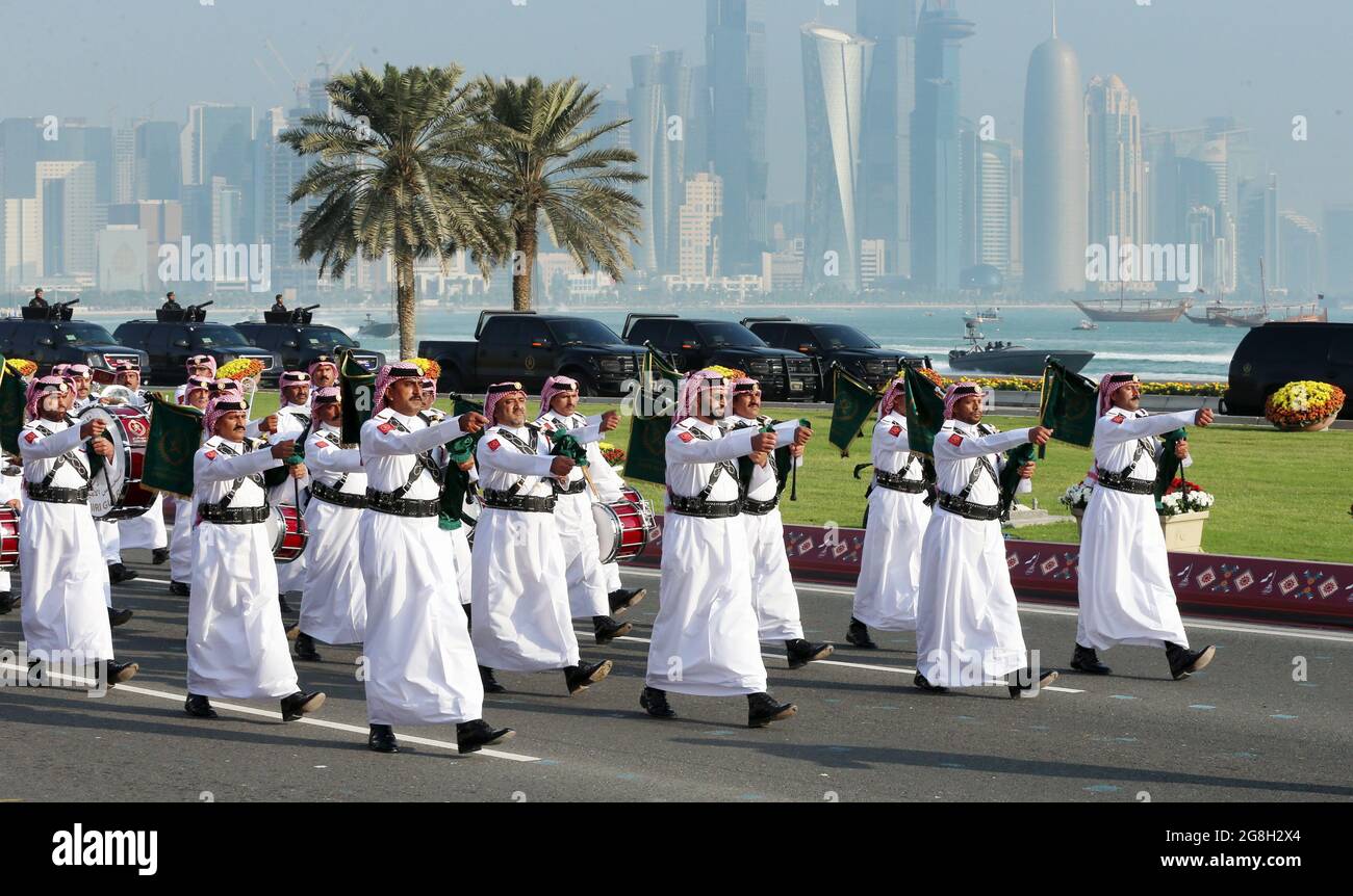 Qatar national day celebration Stock Photo - Alamy
