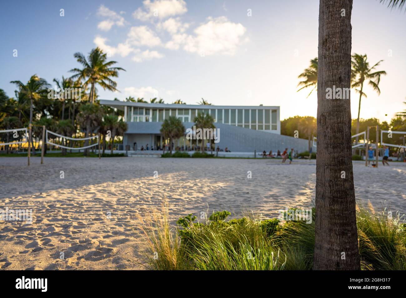 Miami beach sunset hi-res stock photography and images - Alamy