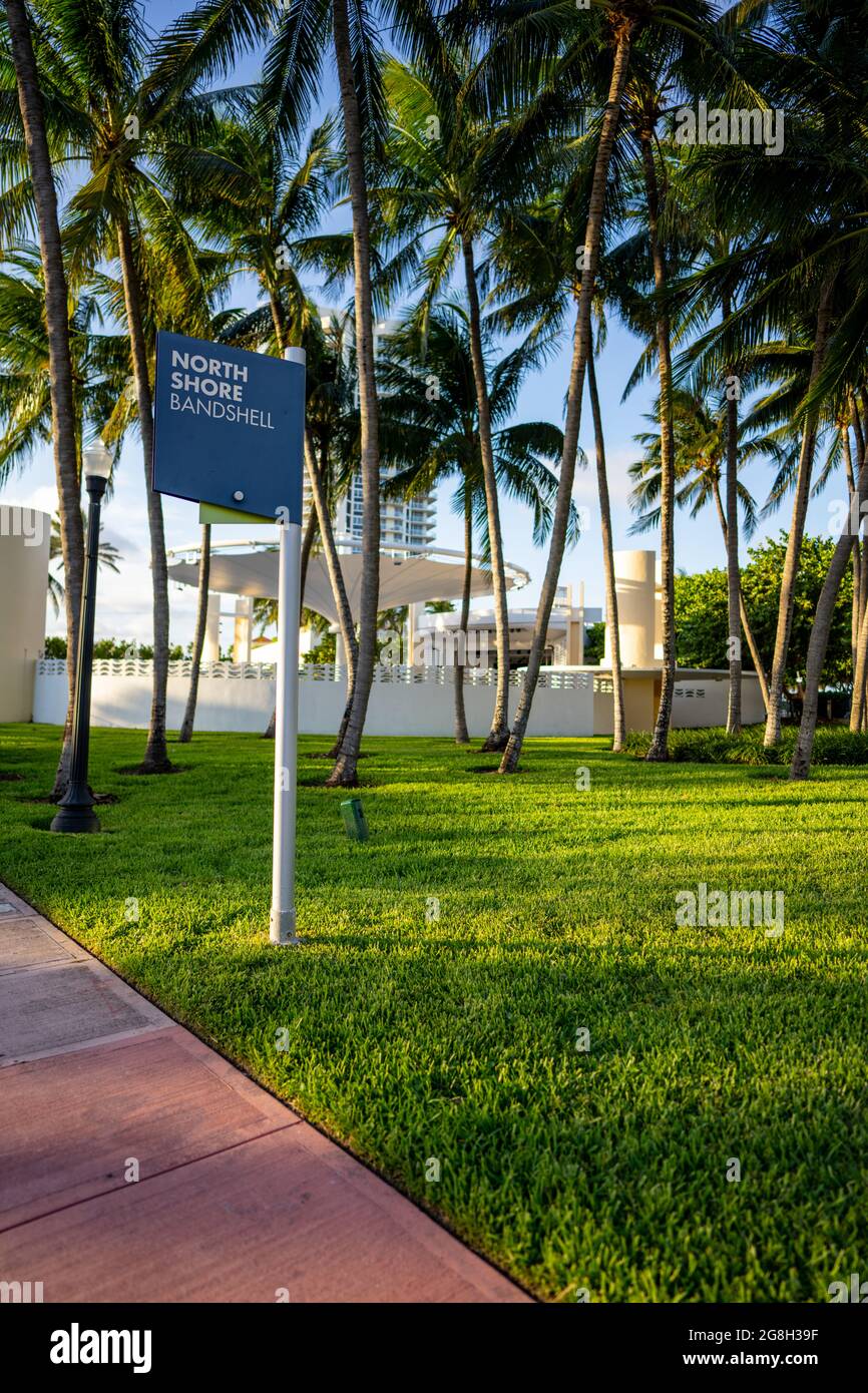 Miami beach bandshell hi-res stock photography and images - Alamy