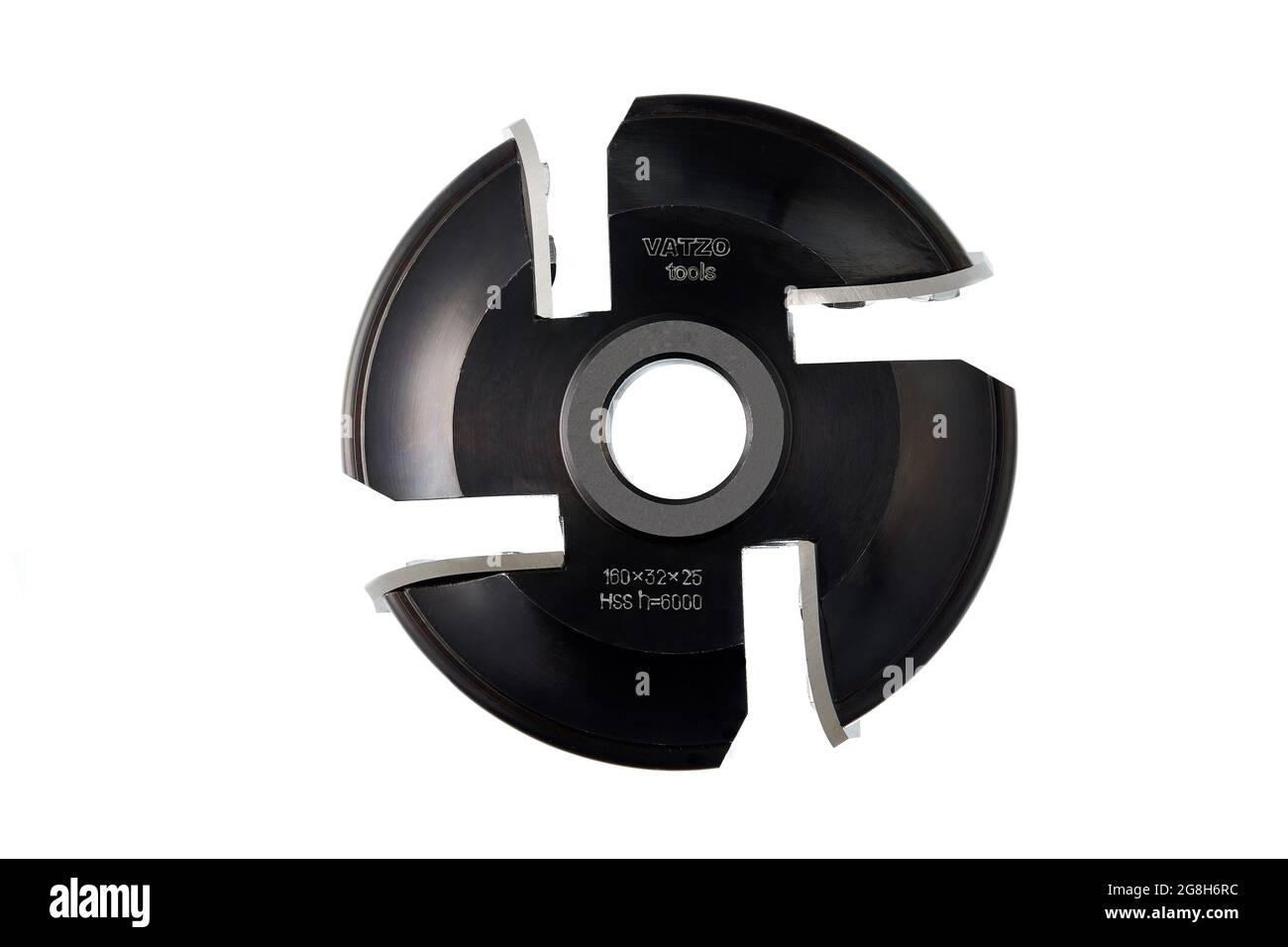 sharp milling cutter isolated on white background Stock Photo - Alamy