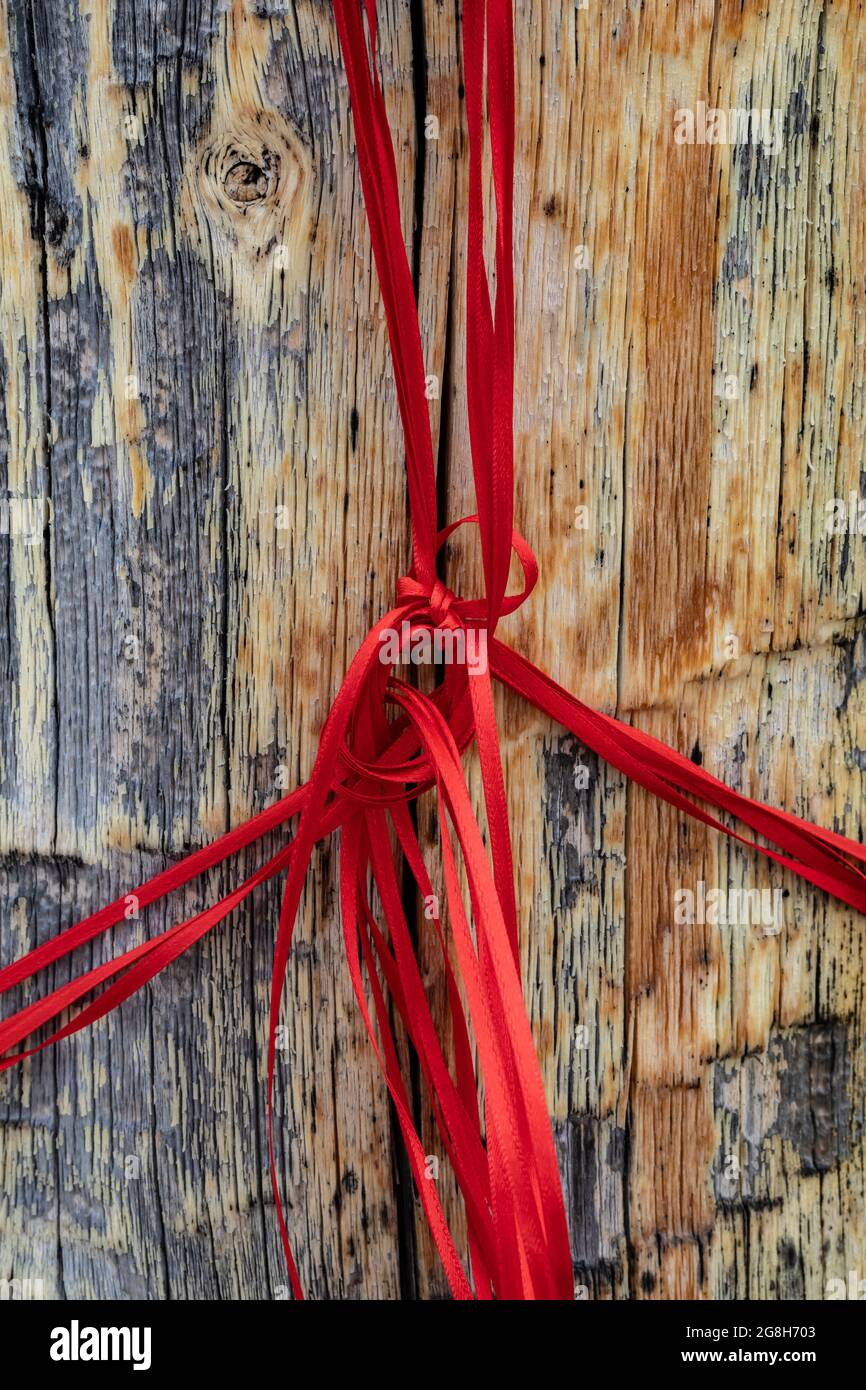 Prayer Ribbon High Resolution Stock Photography and Images - Alamy