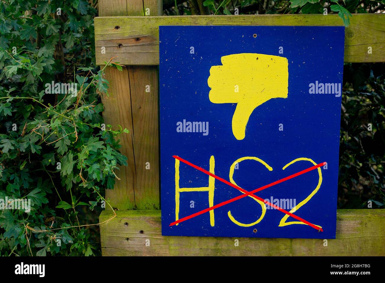 Anti hs2 artwork hi-res stock photography and images - Alamy